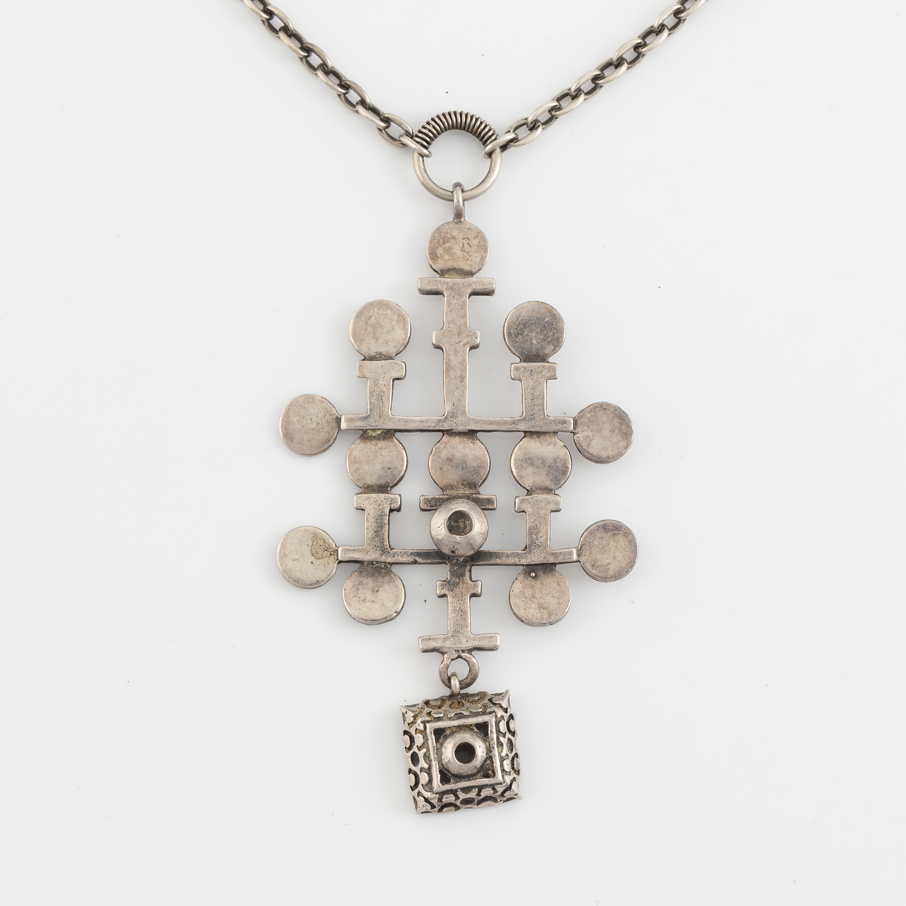 Turun Hopea silver necklace, 70's. - Bukowskis