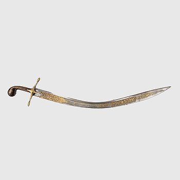 Sword ottoman kilij /pala, about 1900. - Bukowskis