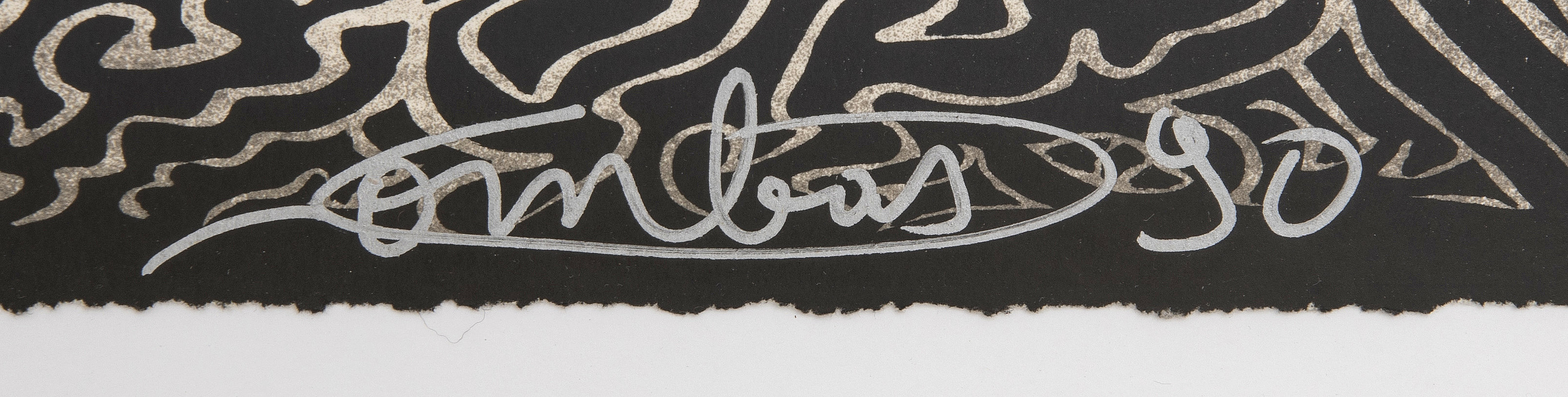 Robert Combas, lithograph signed and numbered 9/100. - Bukowskis