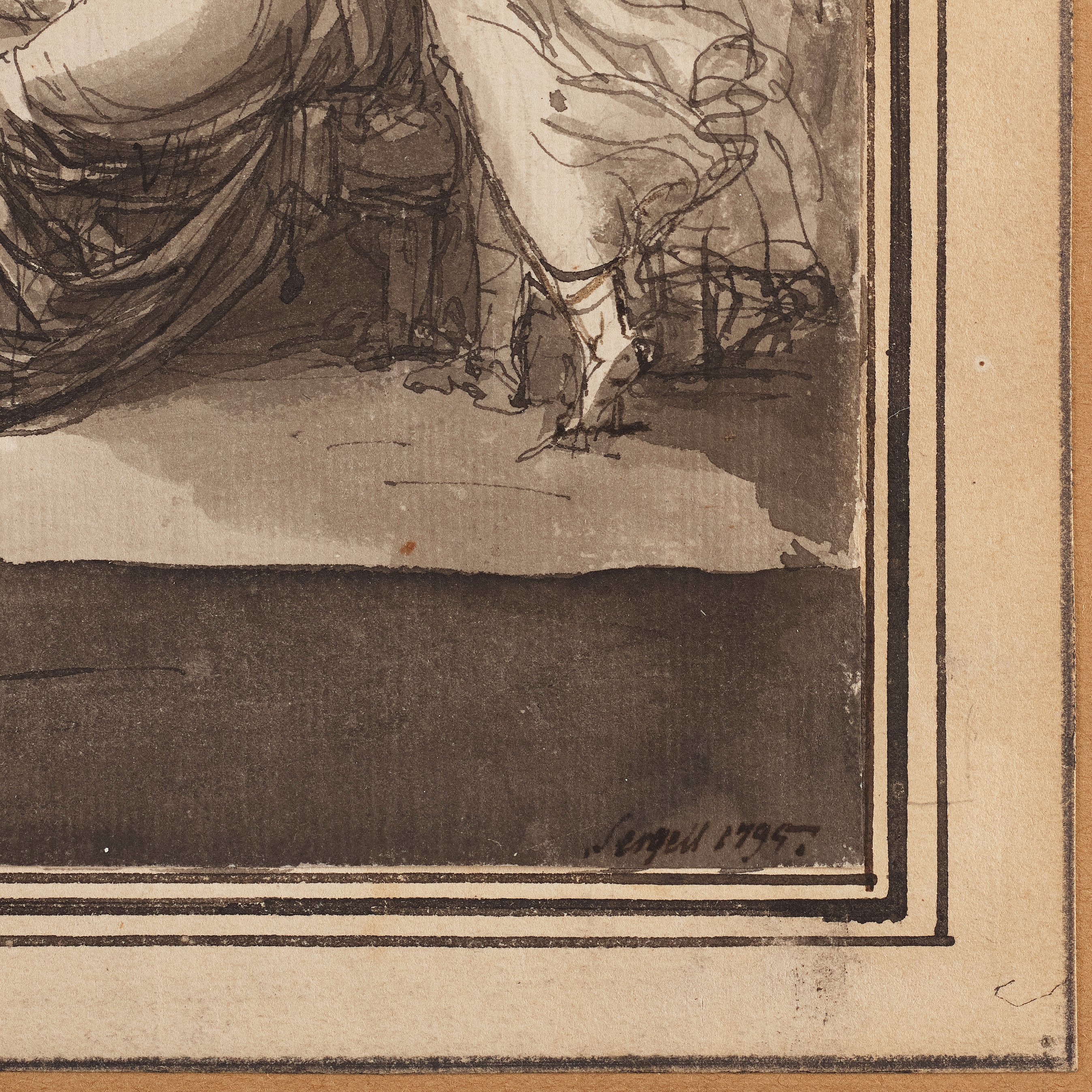 Johan Tobias Sergel, "Achilles" (”Achilles i Lykomedes hof”). - Bukowskis