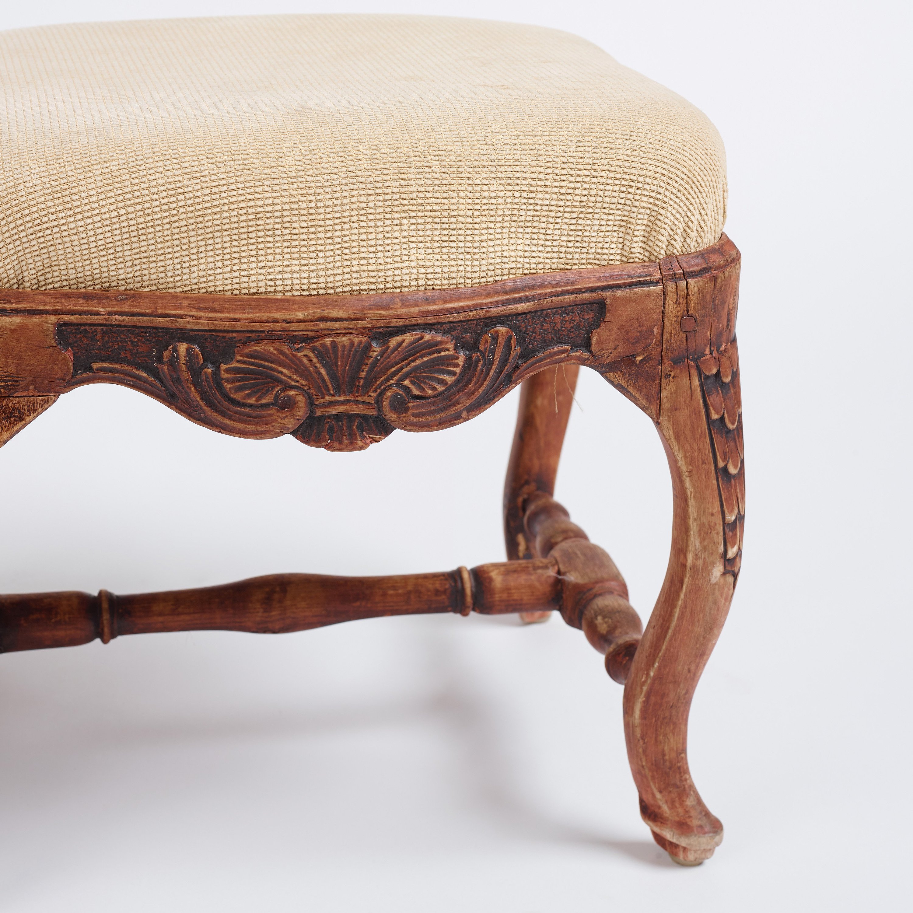A pair of Swedish Rococo stools. - Bukowskis