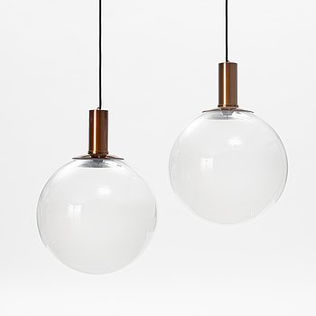 Front Design, two 'Fog' ceiling lights, Zero. - Bukowskis