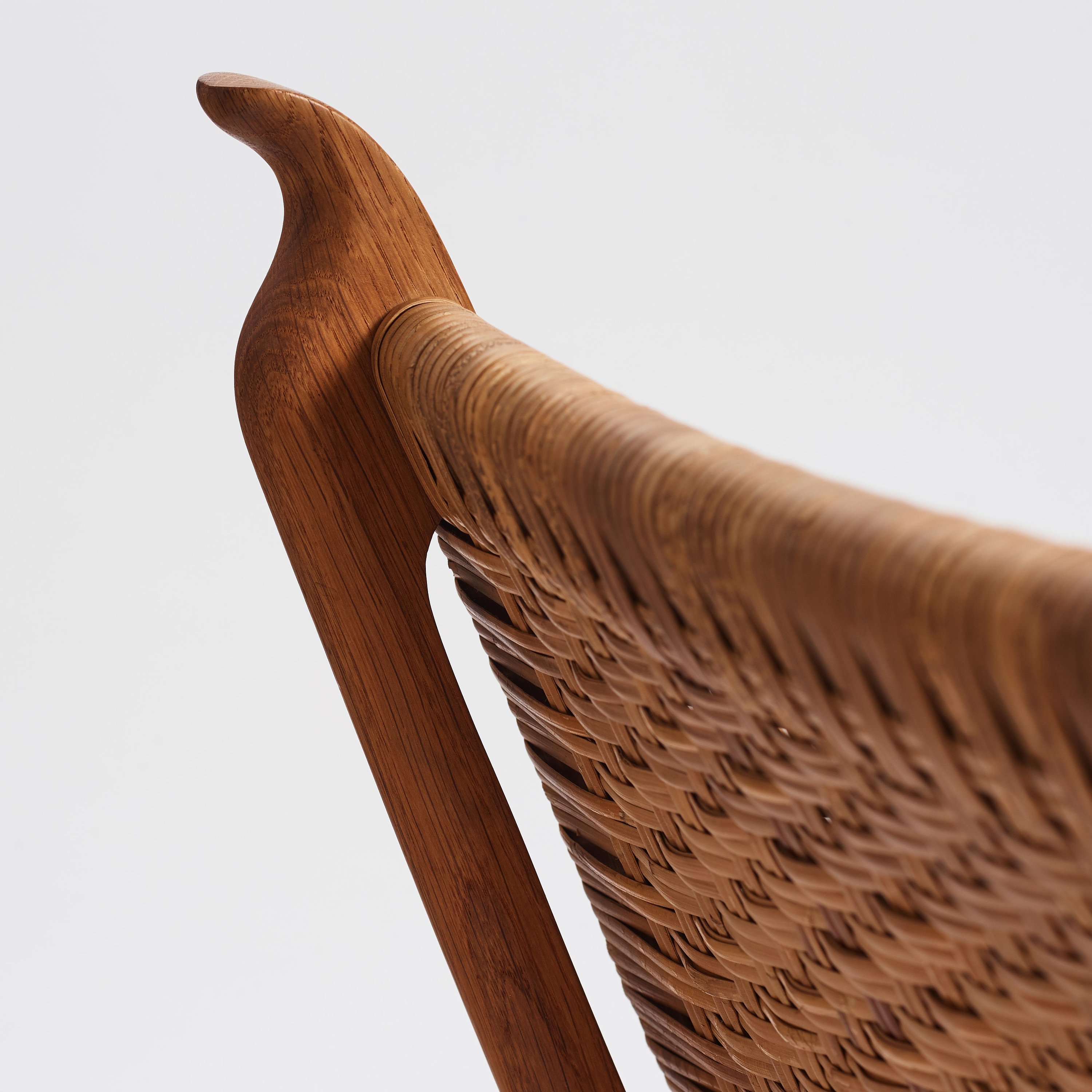 Hans J. Wegner, a pair of oak easy chairs 'CH27', Carl Hansen & Son ...
