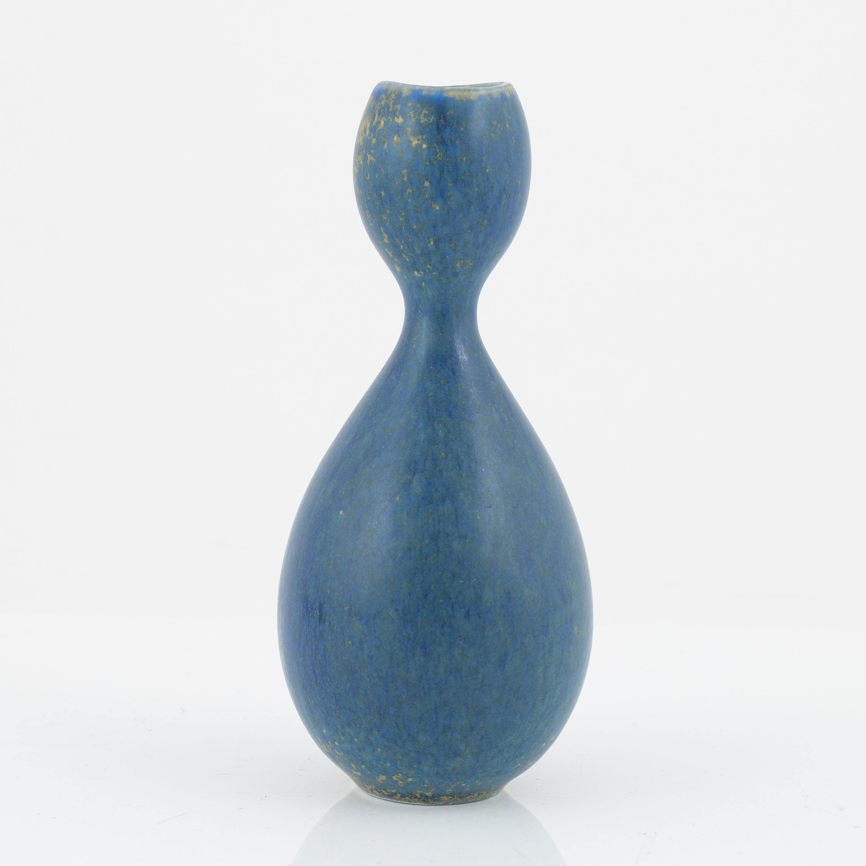 Stig Lindberg, a stonewear vase and a faiance dish and vase ...
