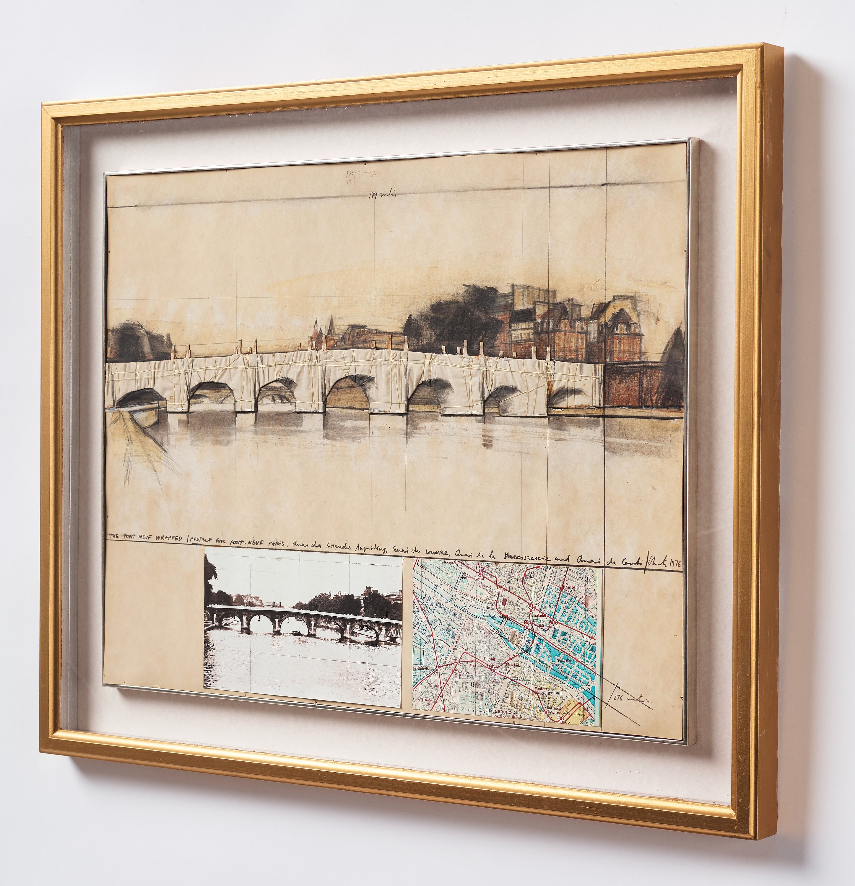 Christo & Jeanne-Claude, 'The Pont Neuf Wrapped (Project for Pont Neuf ...