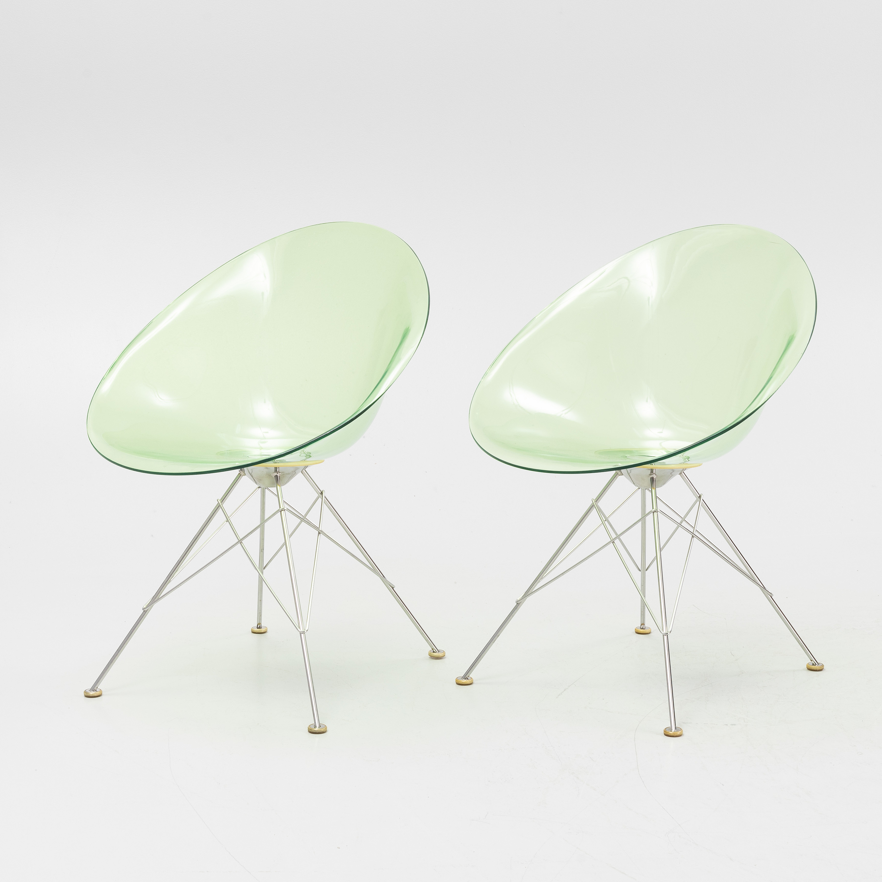 Philippe Starck, a pair of 'Eros' chairs, Kartell. - Bukowskis