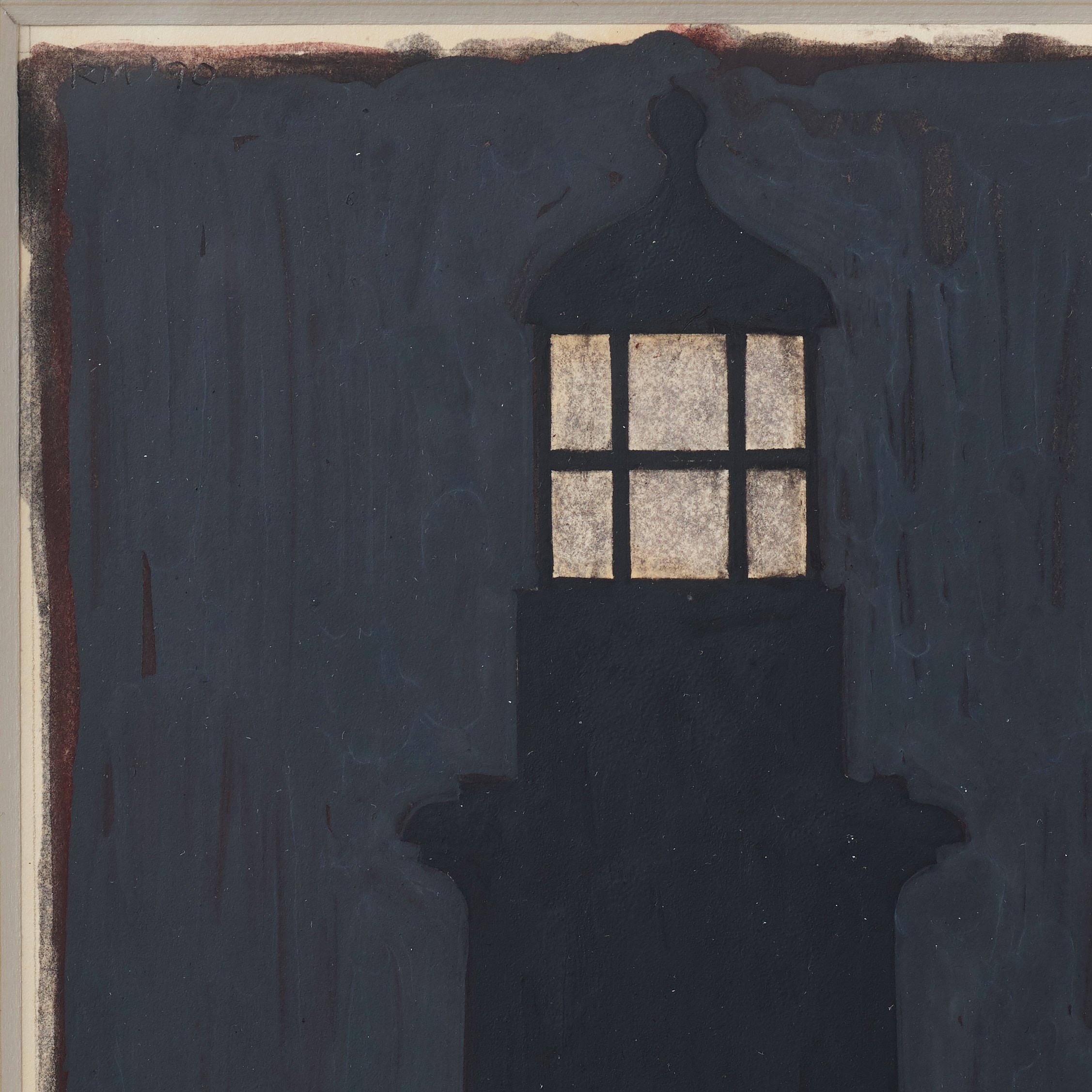 Robert Moskowitz, "Eddy Stone". - Bukowskis