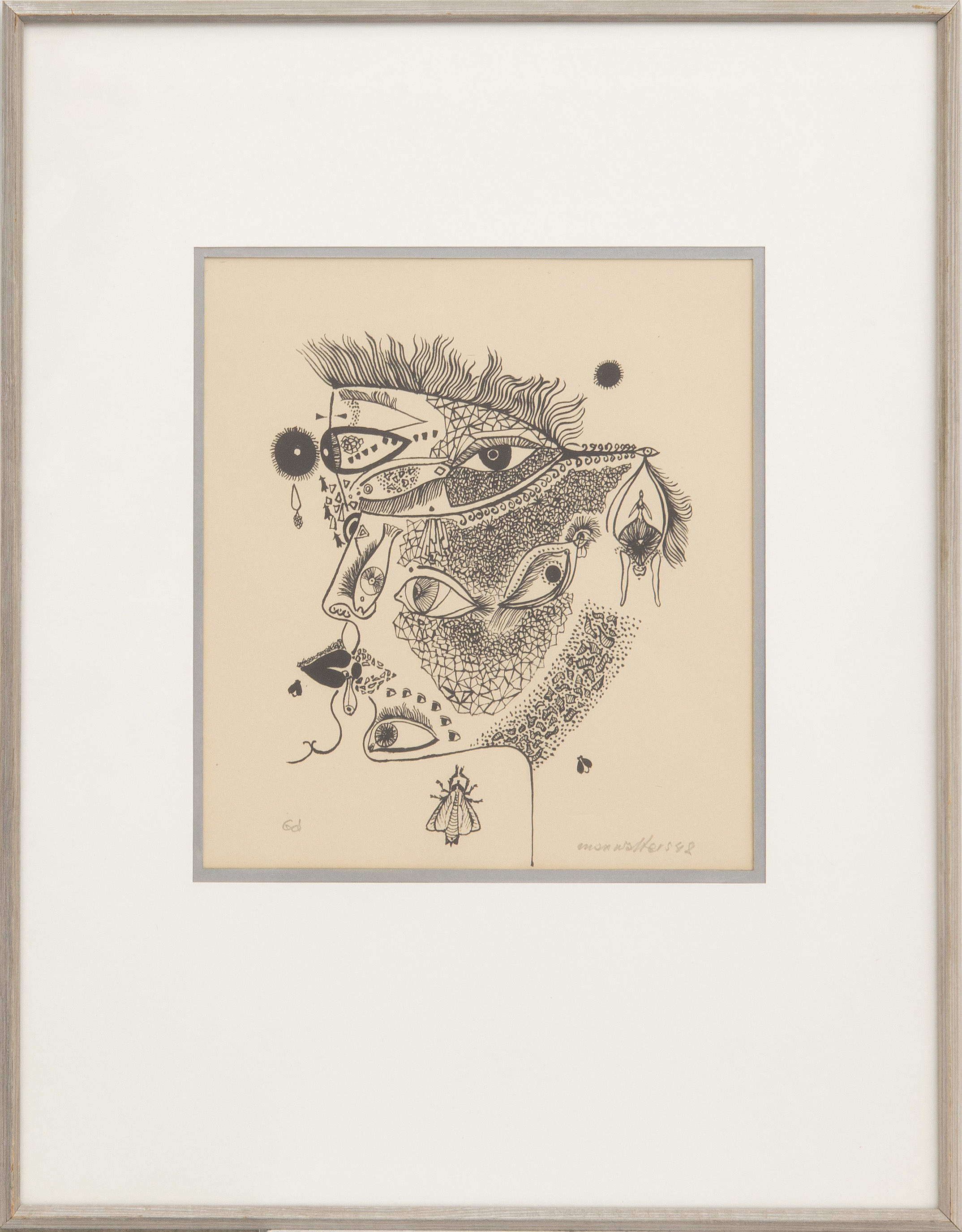 Max Walter Svanberg, offset 2 st, en signerad och daterad 48. - Bukowskis