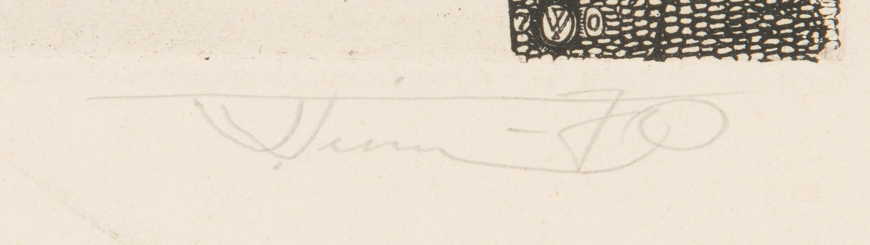 Vello Vinn, etsning, signerad och daterad -70. - Bukowskis