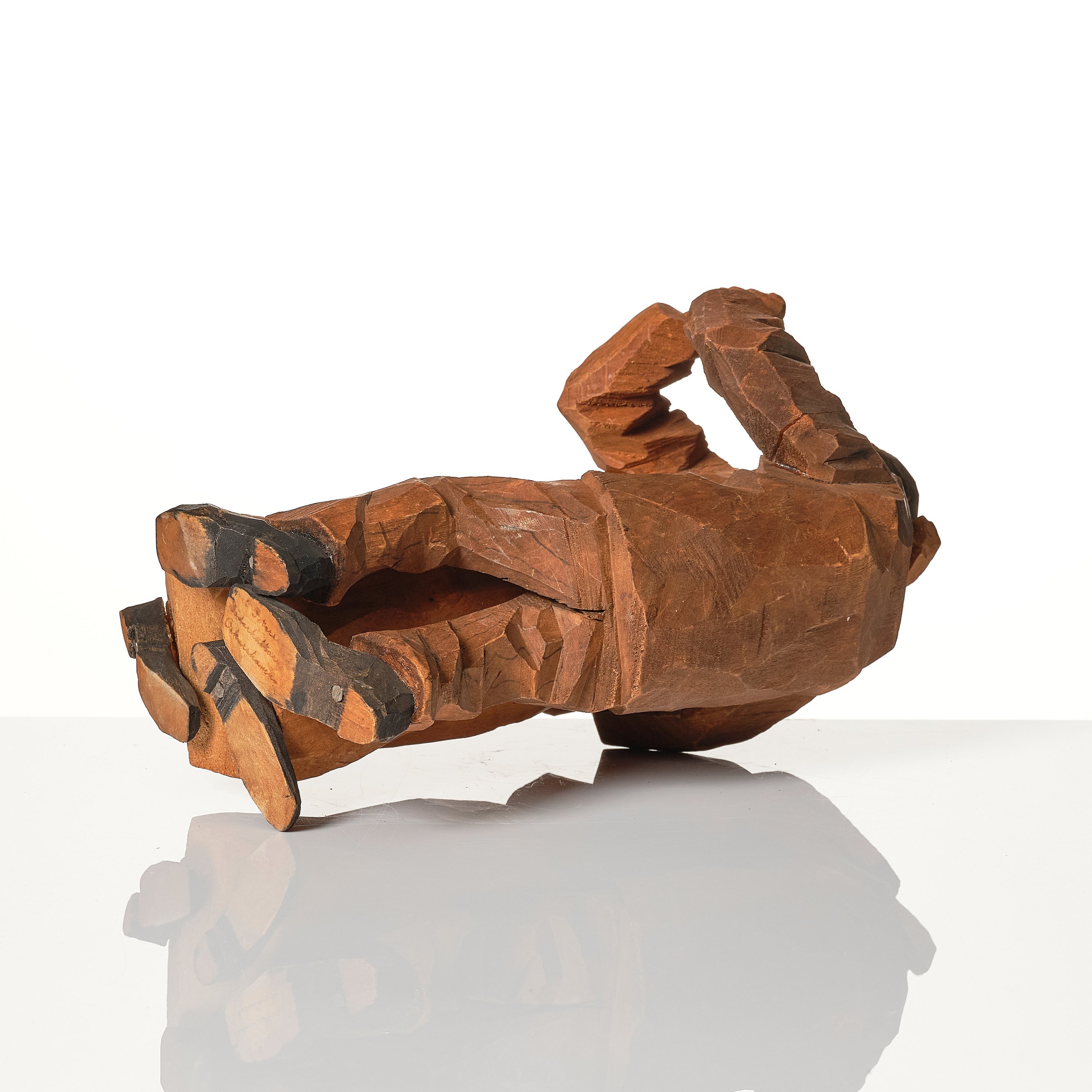 Axel Petersson Döderhultarn, Dancing couple. - Bukowskis