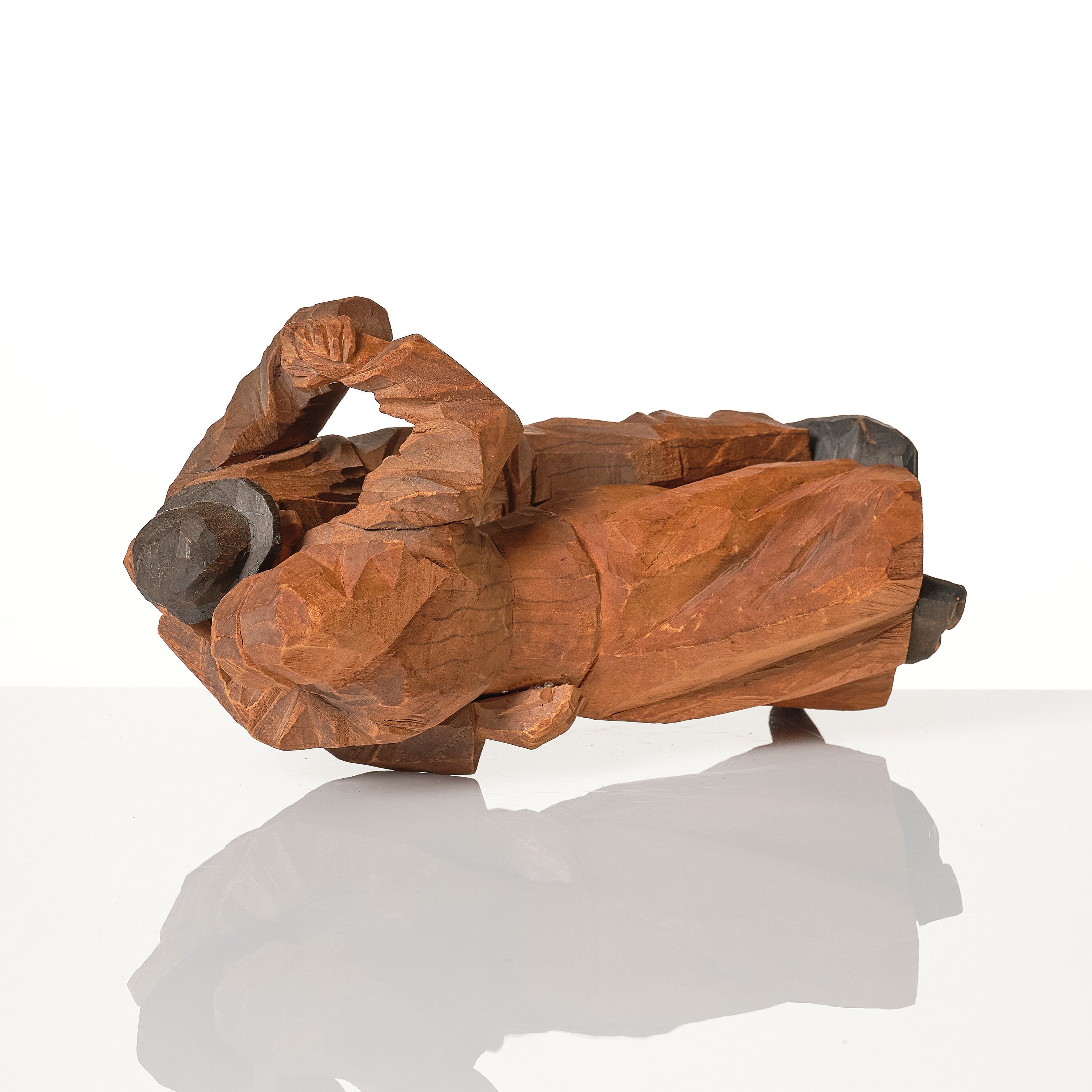 Axel Petersson Döderhultarn, Dancing couple. - Bukowskis