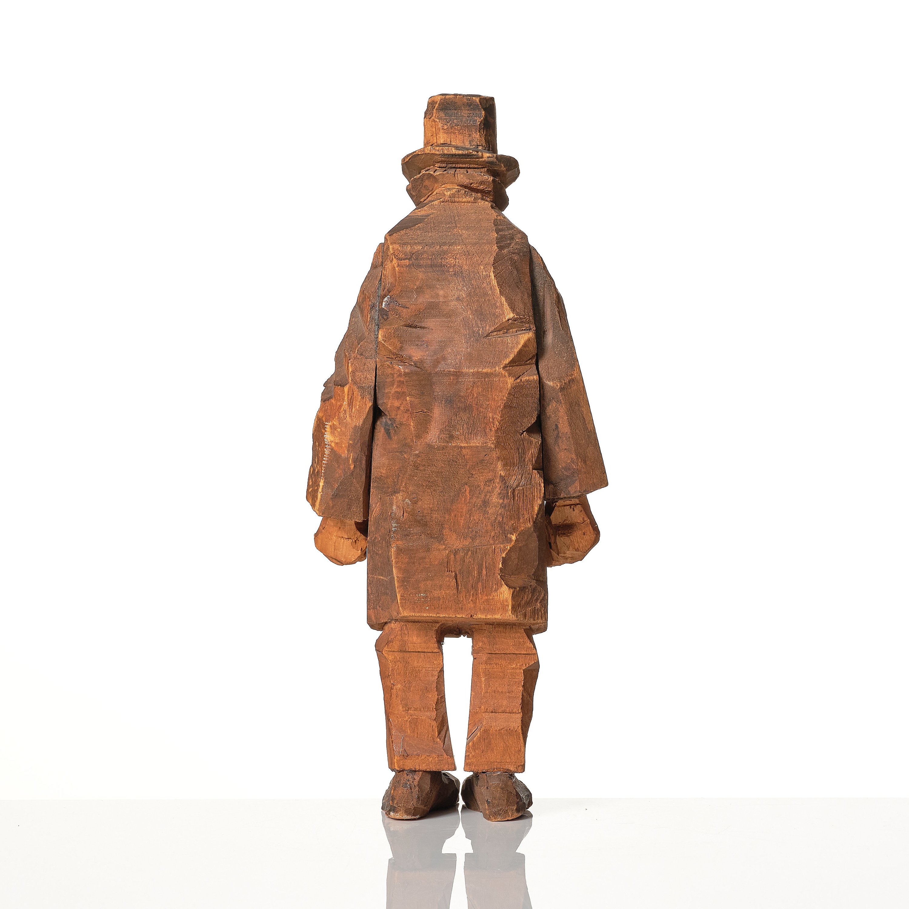 Axel Petersson Döderhultarn, Man with hat. - Bukowskis