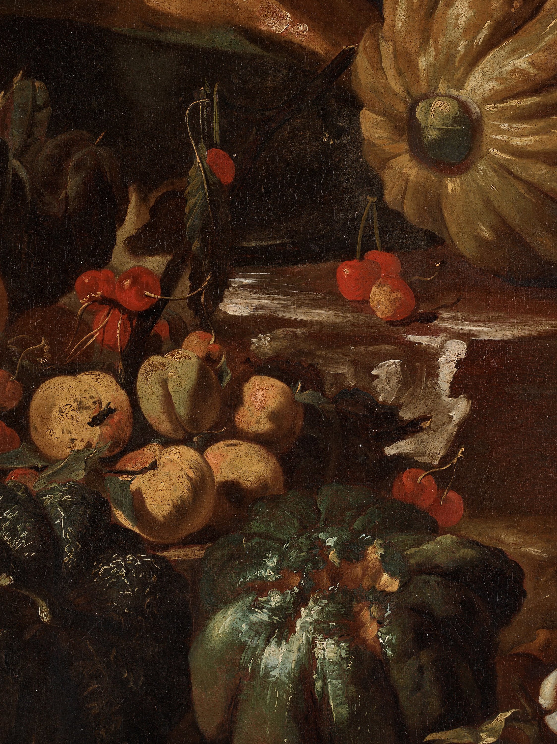 Michelangelo Pace da Campidoglio Attributed to, Still life with fruits ...