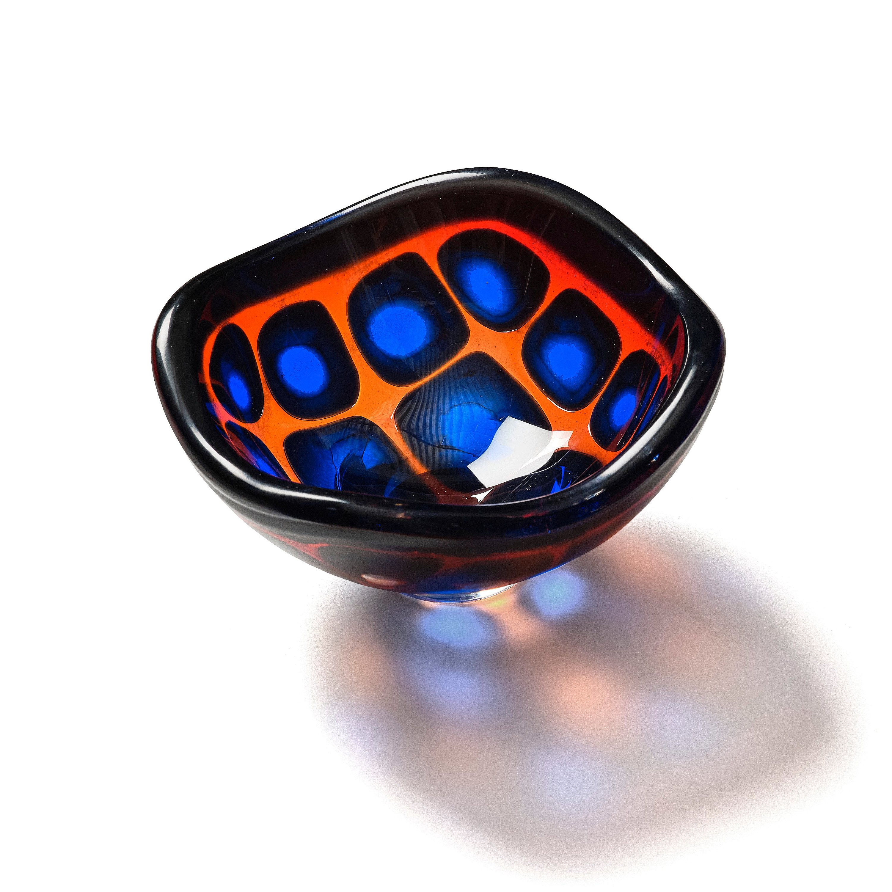 Sven Palmqvist, a 'ravenna' glass bowl, Orrefors 1954, no 672. - Bukowskis