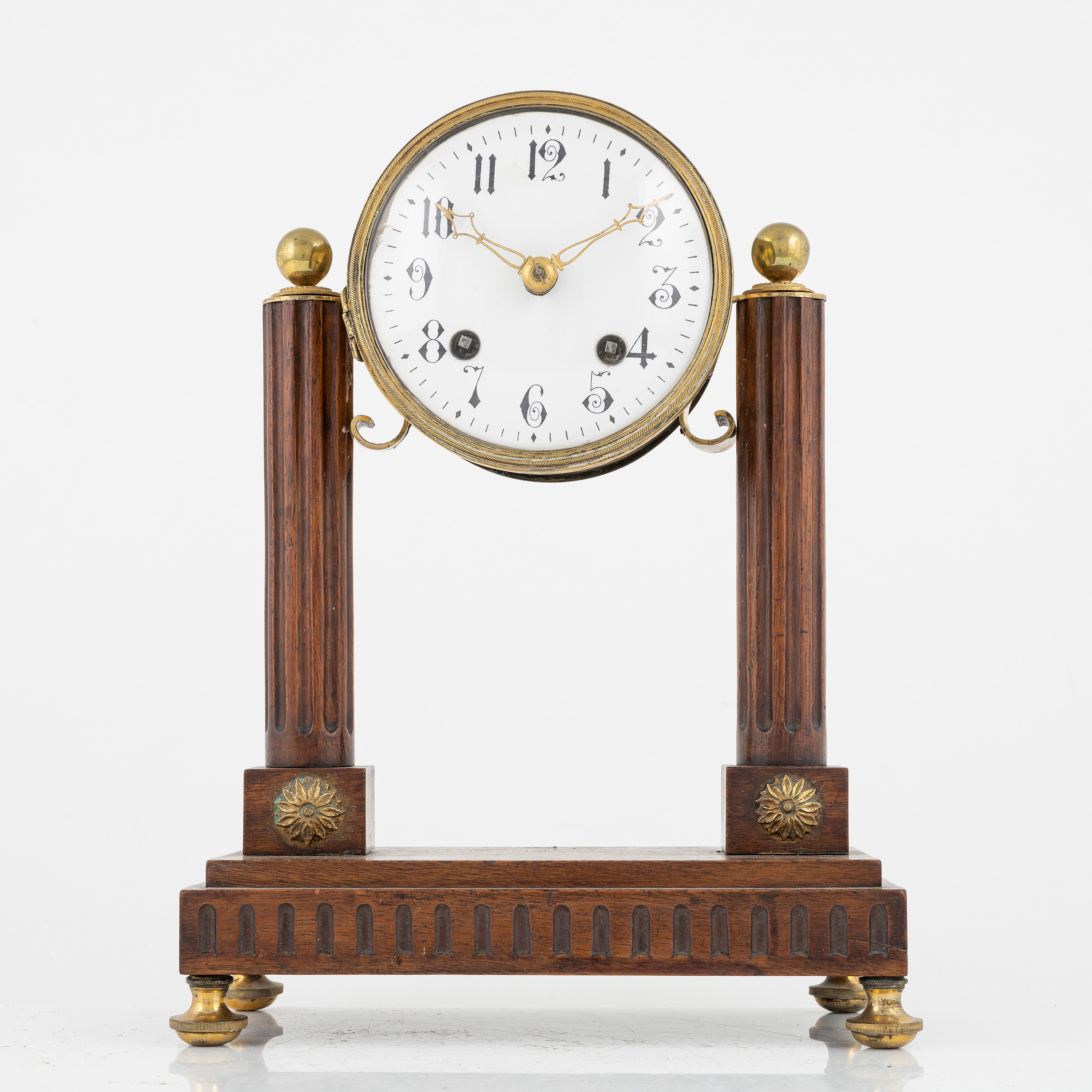 A classic style mantle clock, 19th century. - Bukowskis