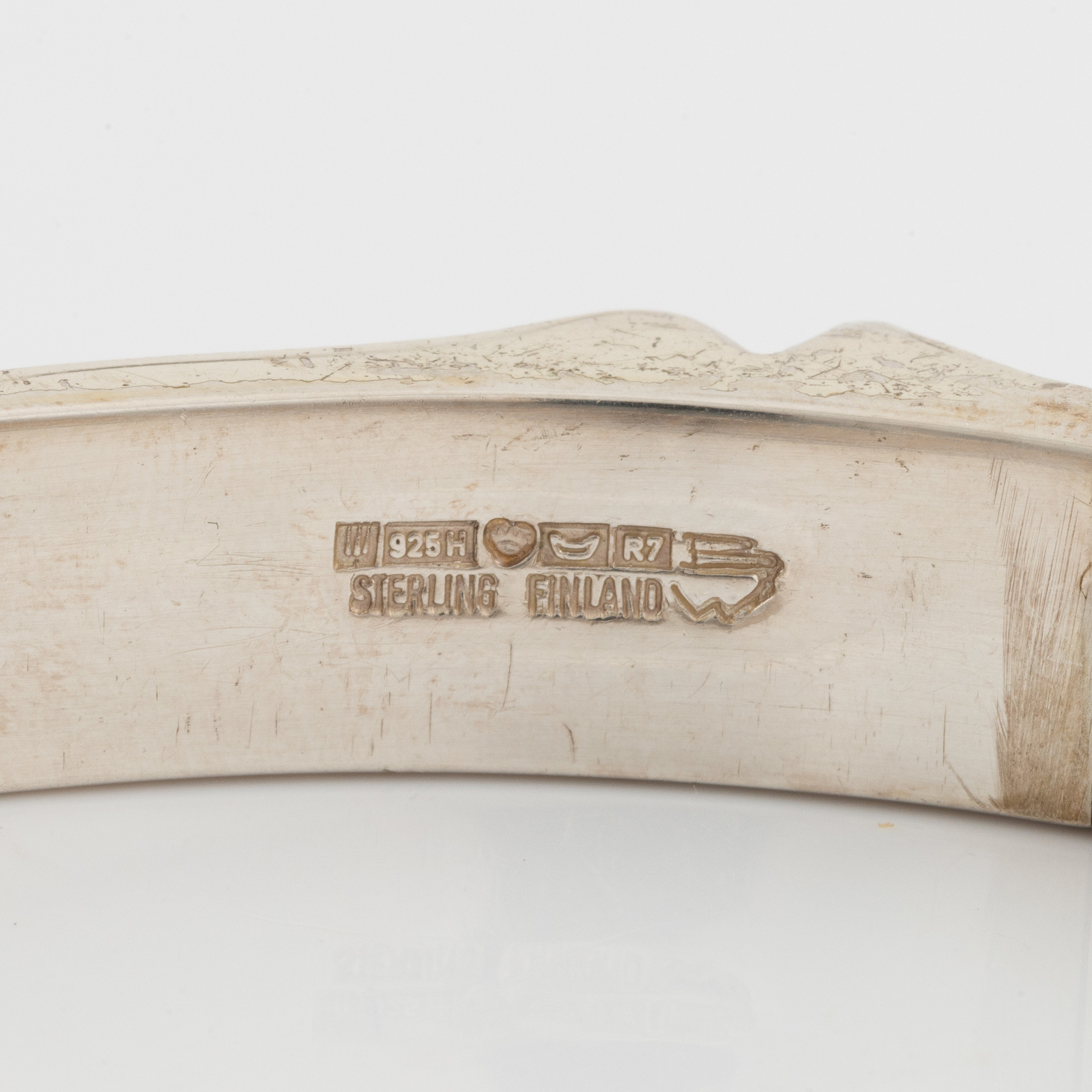 Björn Weckström, A sterling silver bracelet "Ceres". Lapponia, Helisnki ...