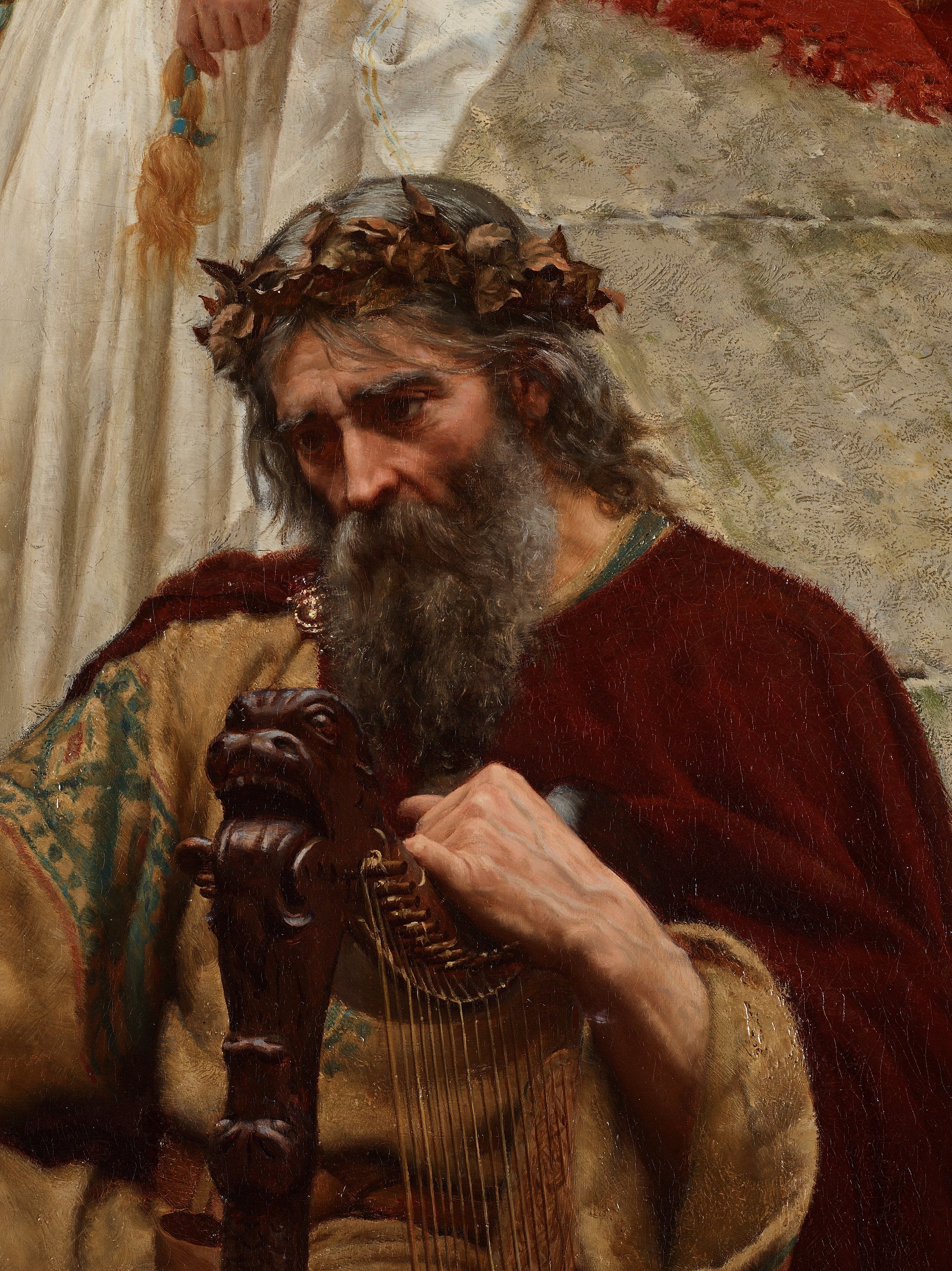 Edmund Blair Leighton, "Faded Laurels". - Bukowskis