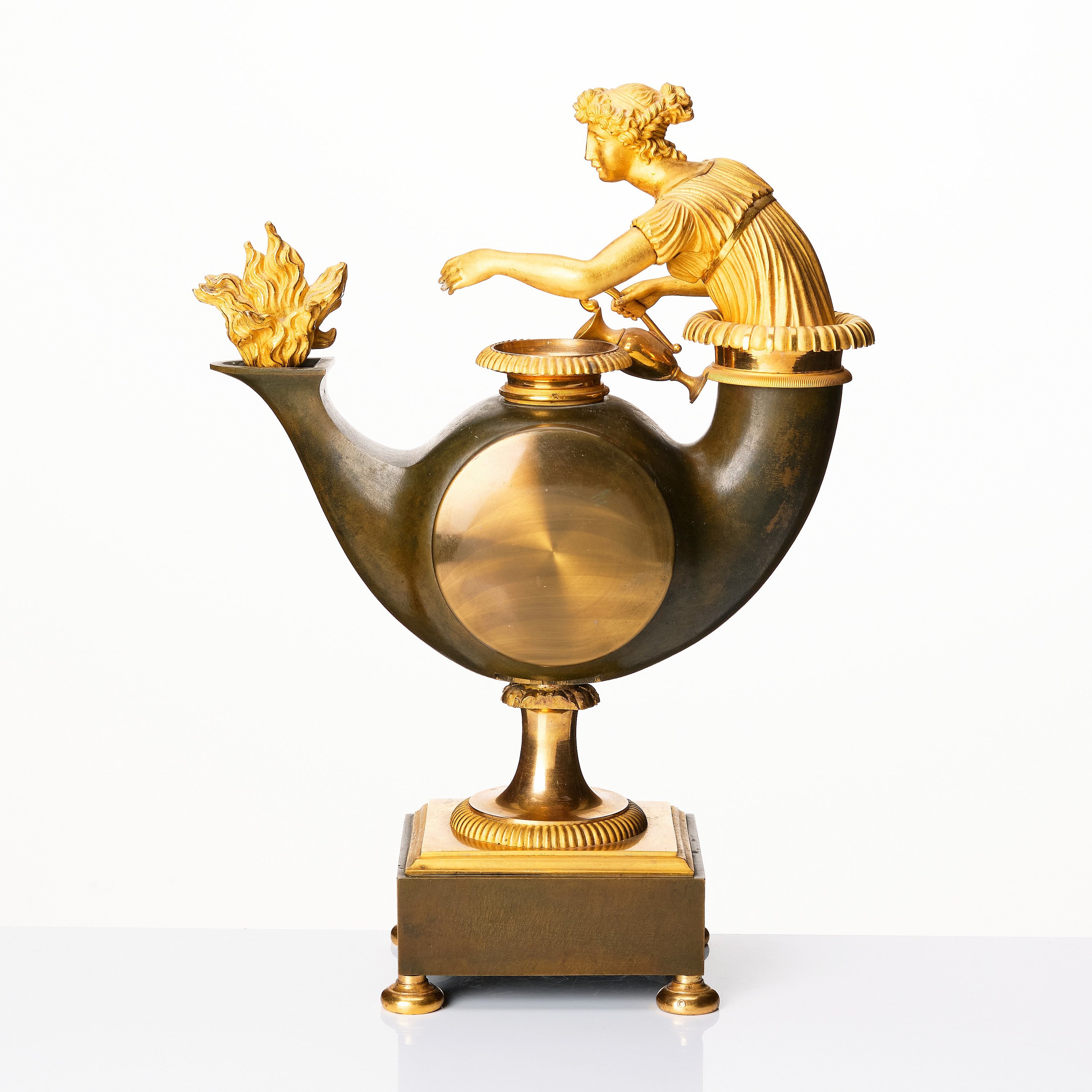 A Empire mantel clock by W Pauli 1795-1810. - Bukowskis