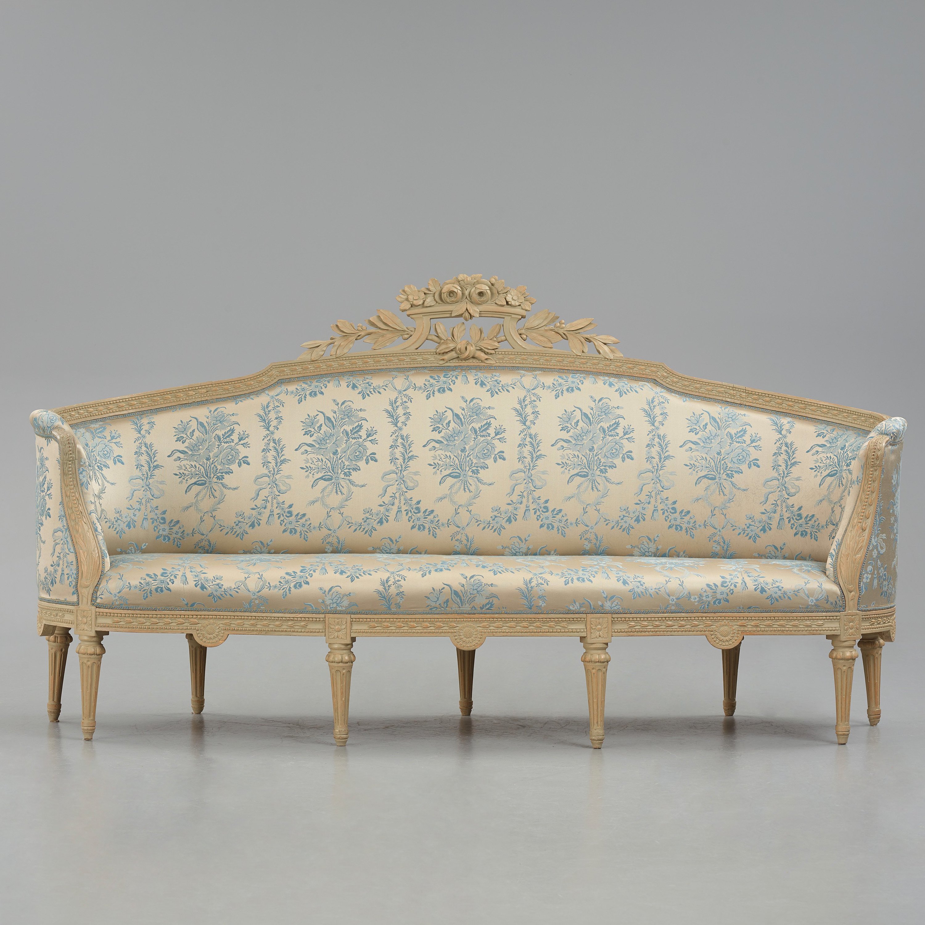 Soffa, Stockholmsarbete, 1700-talets senare del, Gustaviansk. - Bukowskis