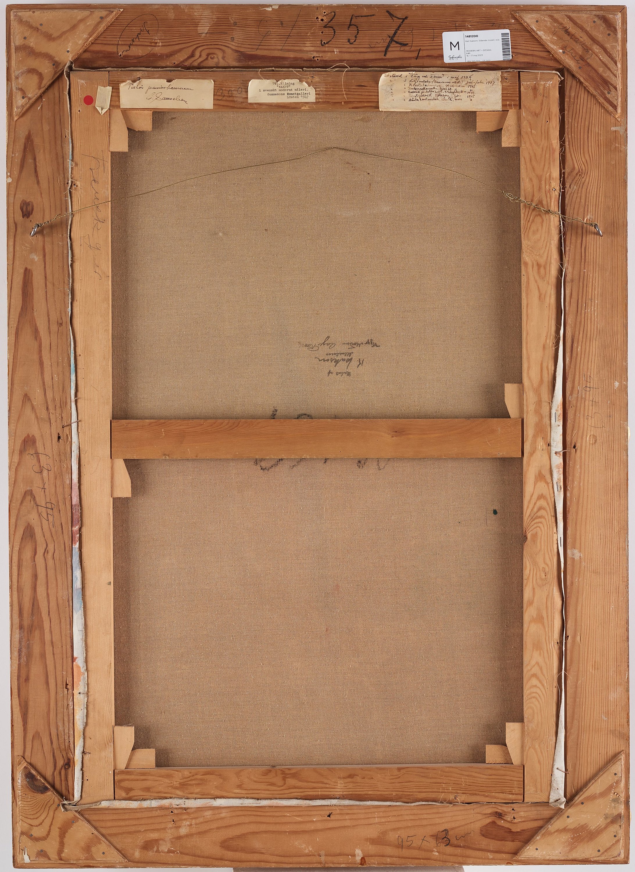 Karl Isakson, Standing model. - Bukowskis