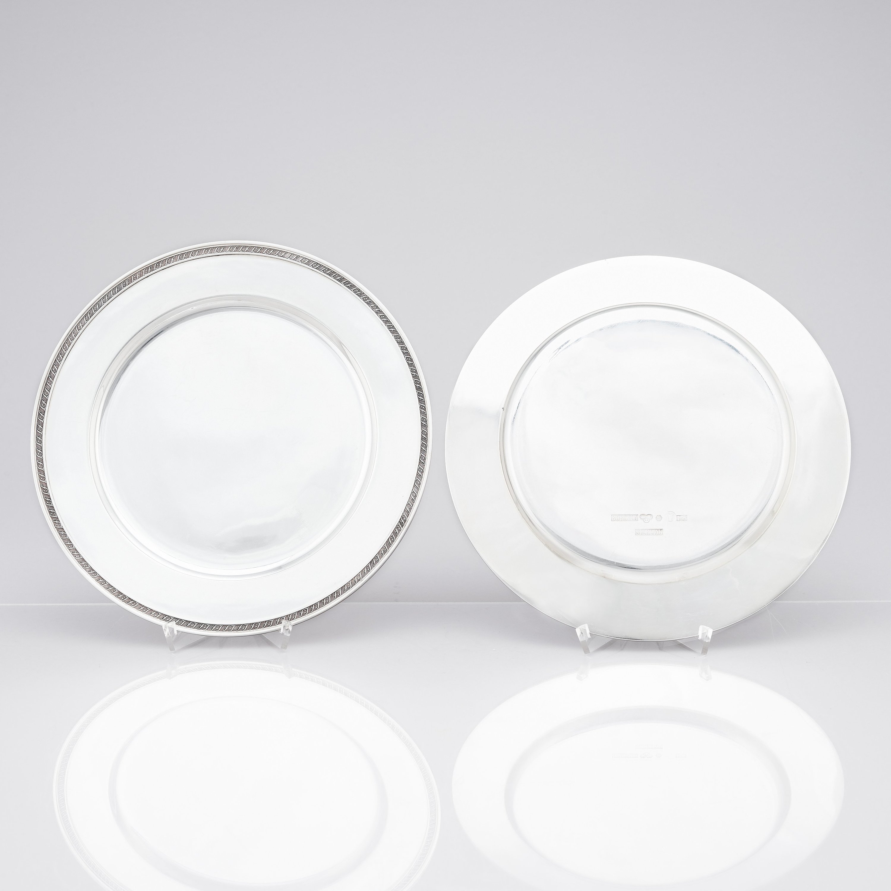 Atelier Borgila, a set of 18 sterling plates, Stockholm 1941. - Bukowskis