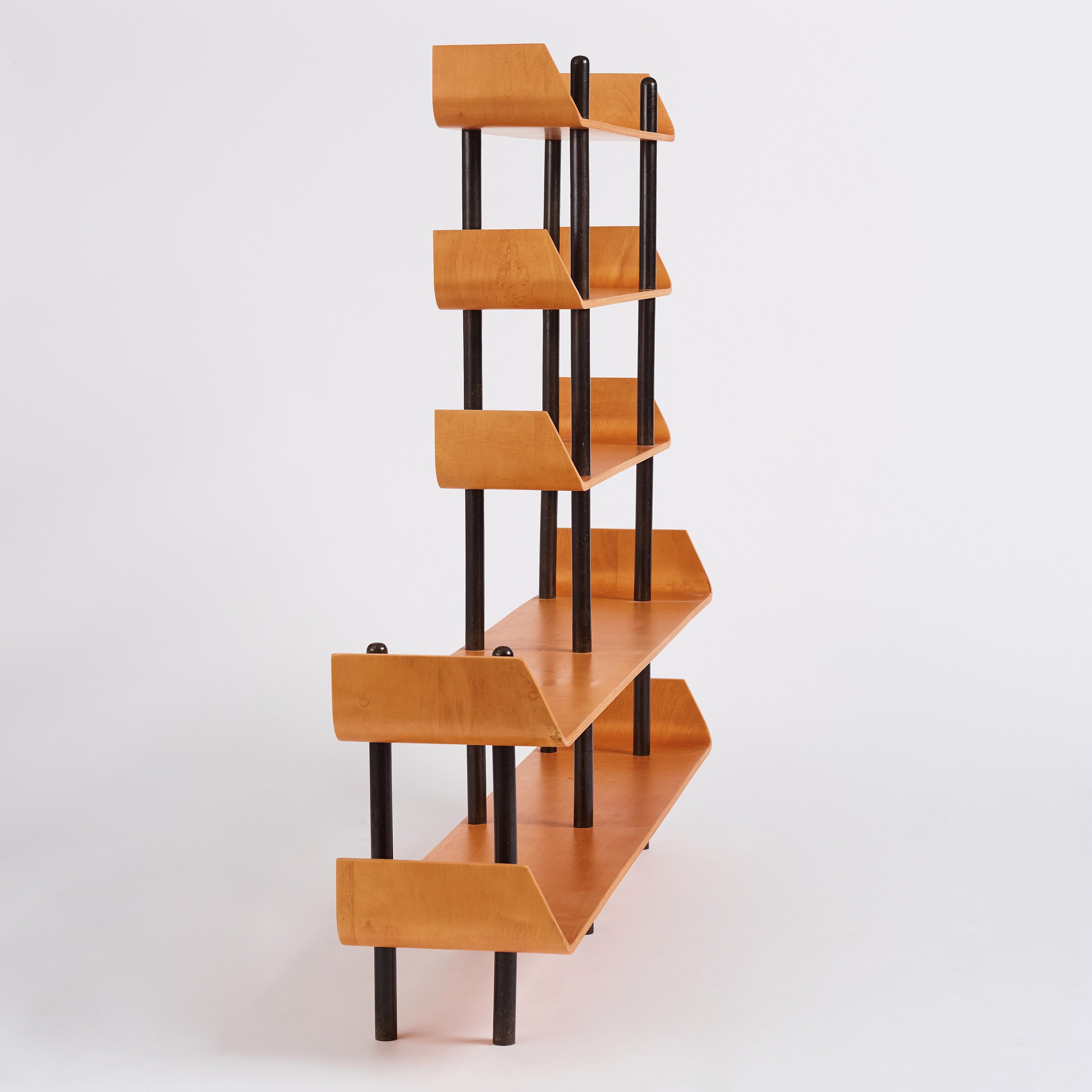 Wilhelm Lutjens, a bookshelf / room divider, model "545", De Boer Gouda ...