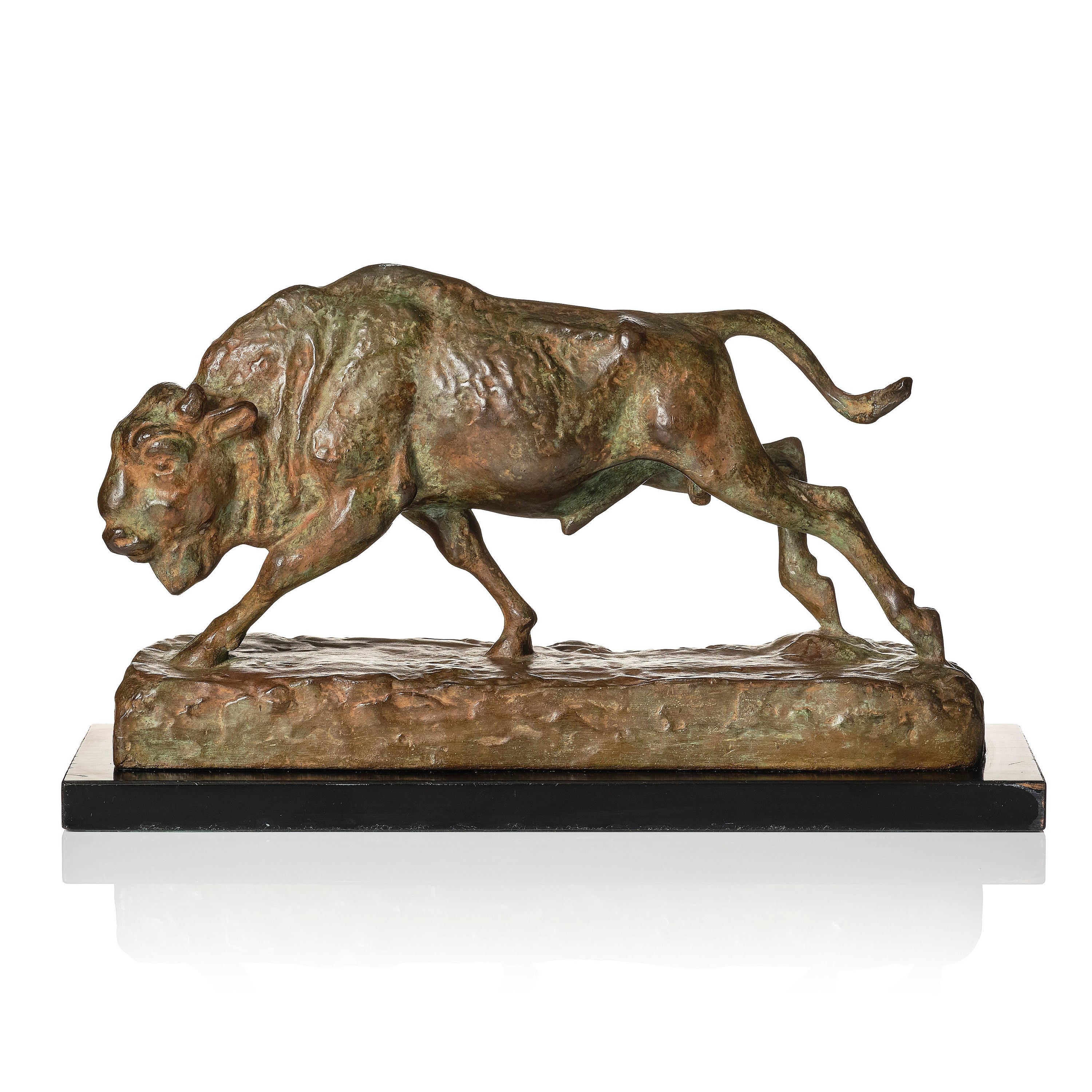 Arvid Knöppel, sculpture, bronze. Signed and with foundry mark. - Bukowskis