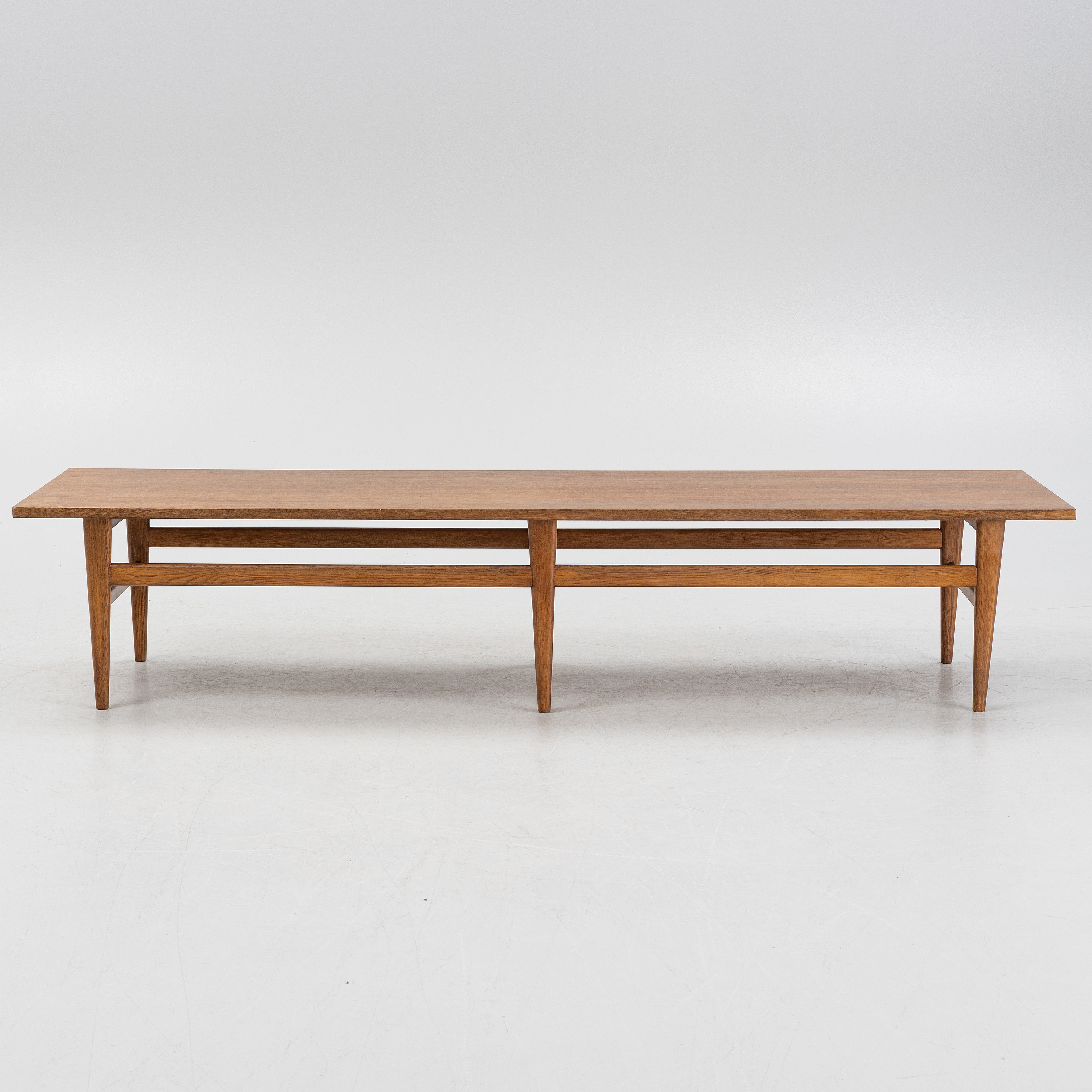 A 1950/60s oak bench by Eric Johansson for Abrahamssons Möbelfabrik ...