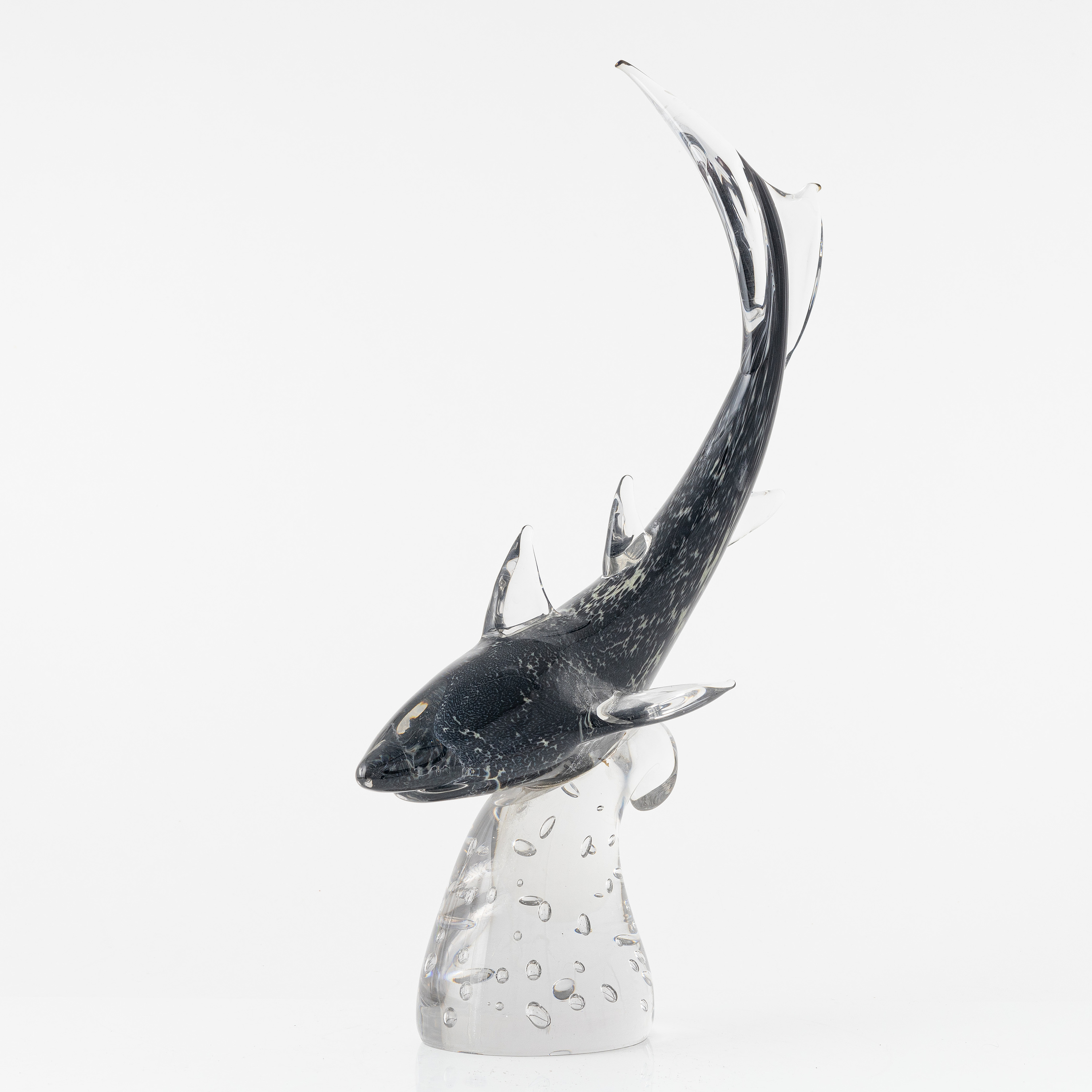 A glass sculpture, FM Konstglas, Ronneby, Sweden, later part of the ...