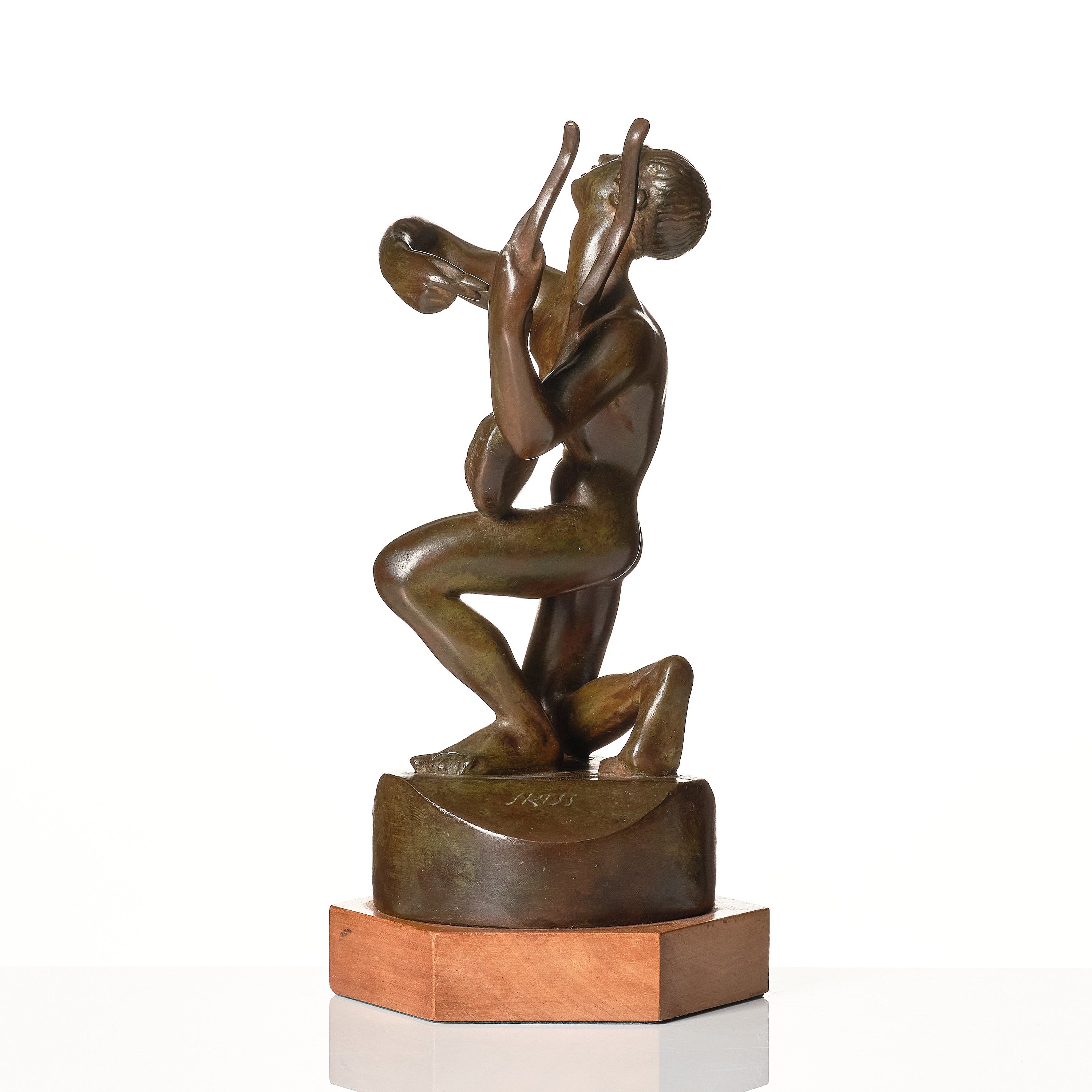 Tore Strindberg, "Klagande Orfeus" (Orpheus complaining). - Bukowskis