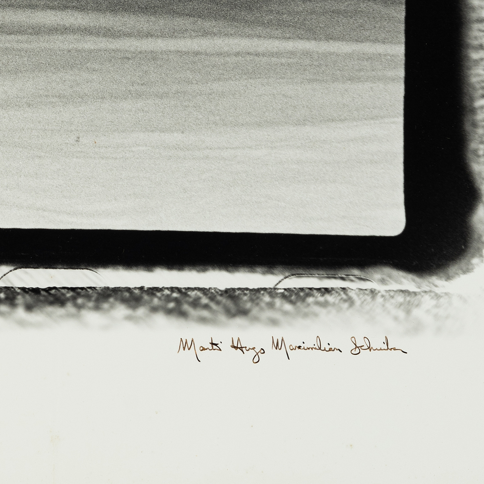 Martin Hugo Maximillian Schrieber, "Madonna and Hugo, my cat ...