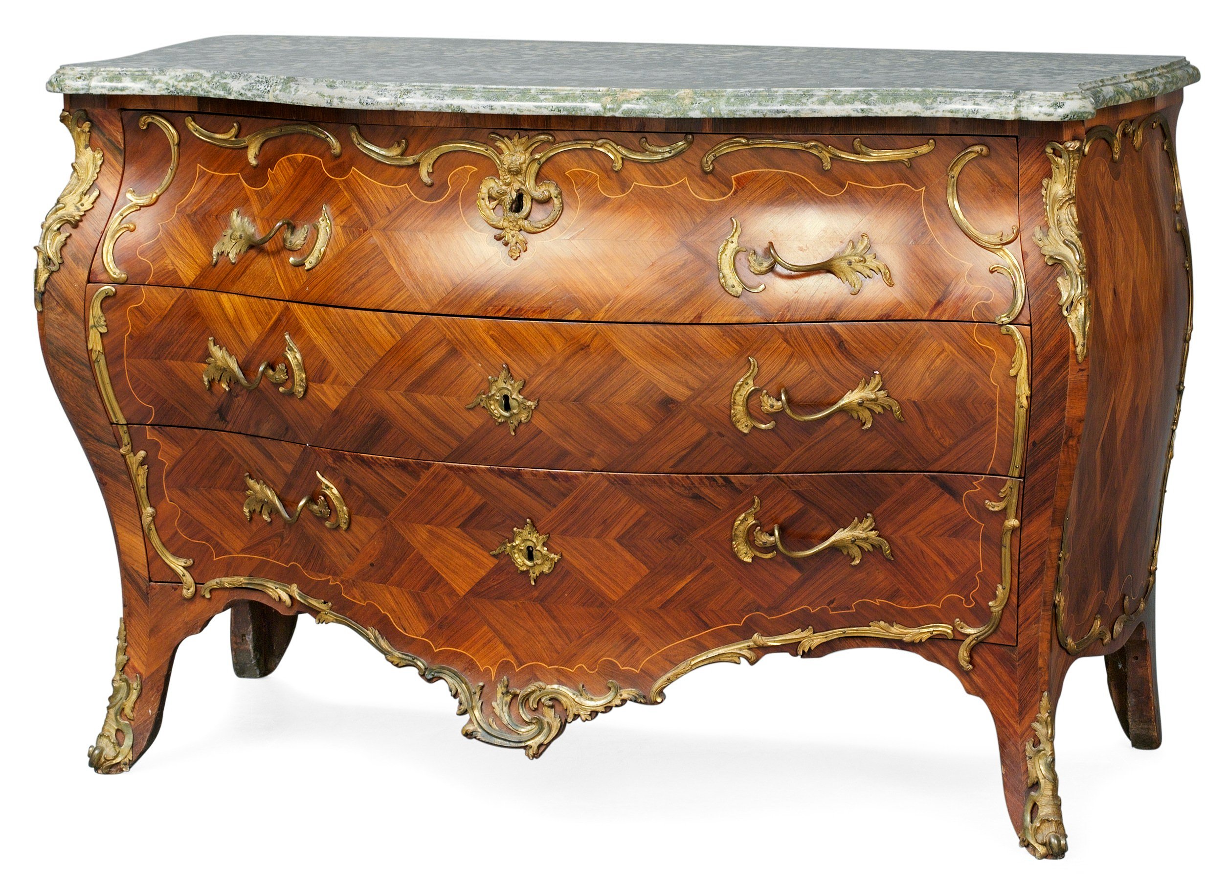 A Swedish Rococo commode by L. Nordin. - Bukowskis