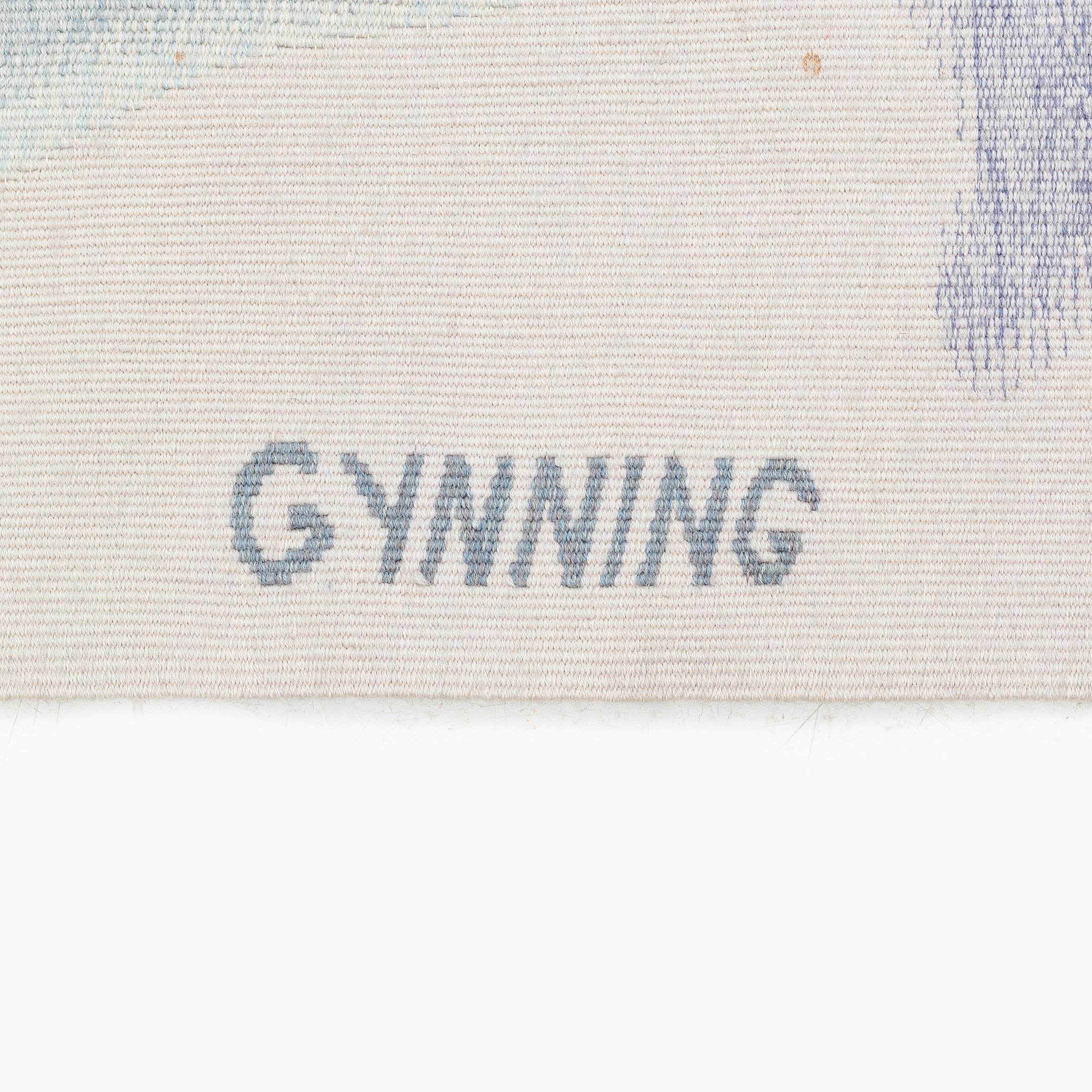Lars Gynning, vävd tapet, gobelängteknik, ca 147 x 174 cm, Pinton ...
