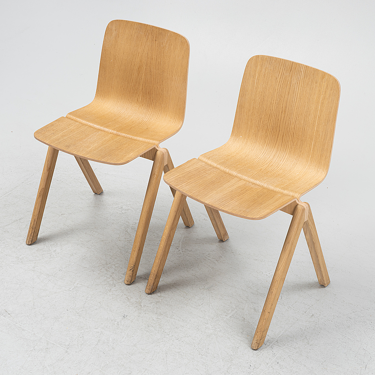 Ronan & Erwan Bouroullec, a set of eight 'Copenhague CPH- chairs from ...