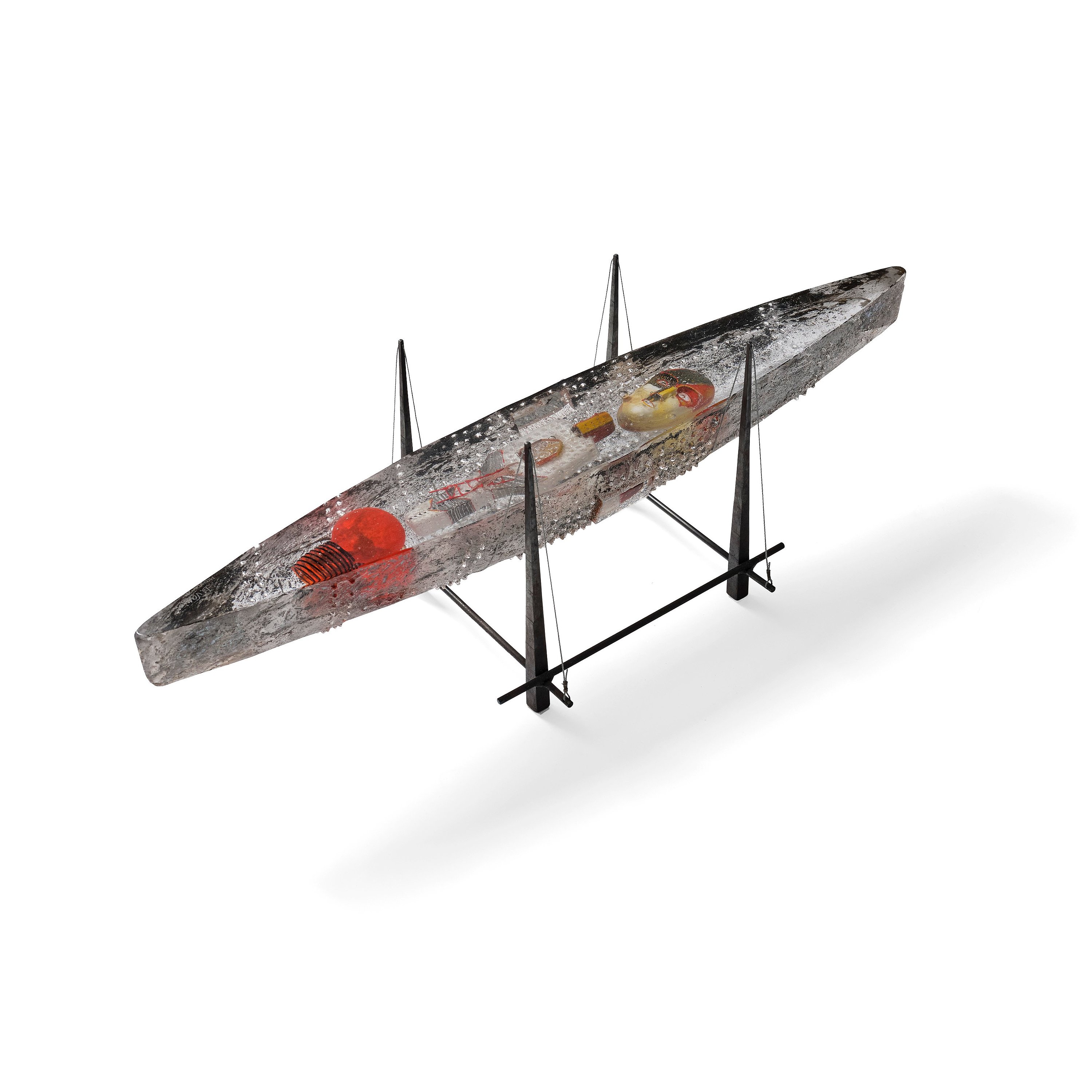 Bertil Vallien, skulptur, båt, Pilchuck, USA 2011. - Bukowskis