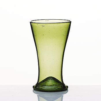 Bägare, Waldglas, Sverige, 1700-tal, möjligen Limmared eller Skånska ...