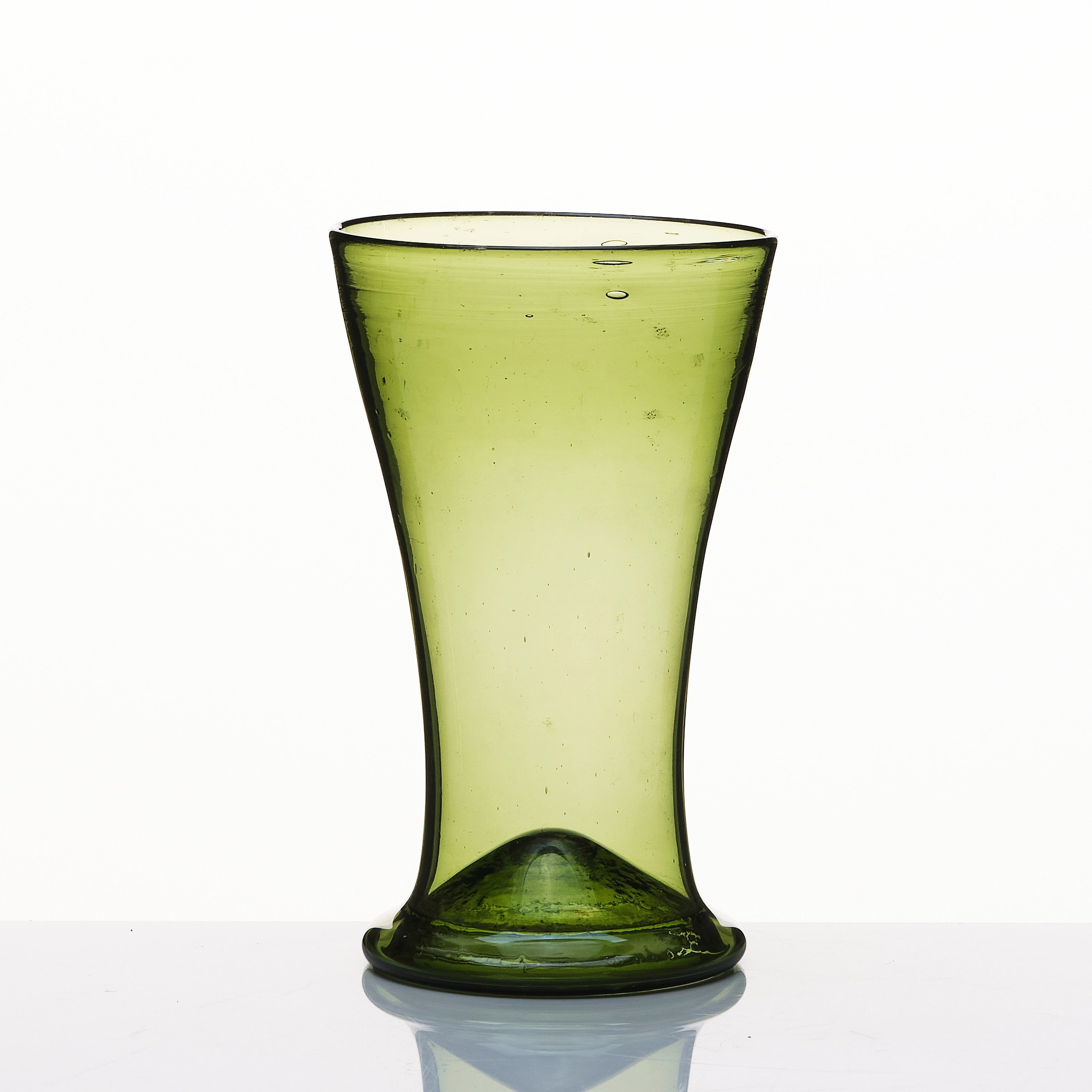 A 'Waldglass' beaker, 18th century, possibly from Limmared or Skånska ...