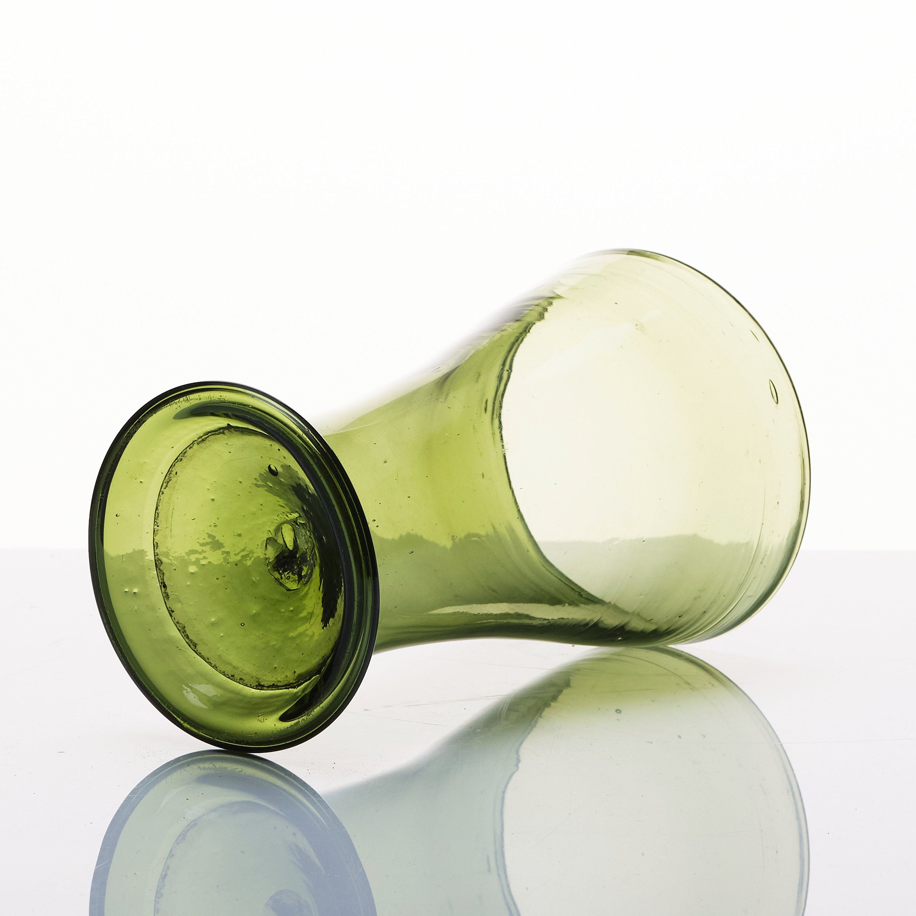 Bägare, Waldglas, Sverige, 1700-tal, möjligen Limmared eller Skånska ...