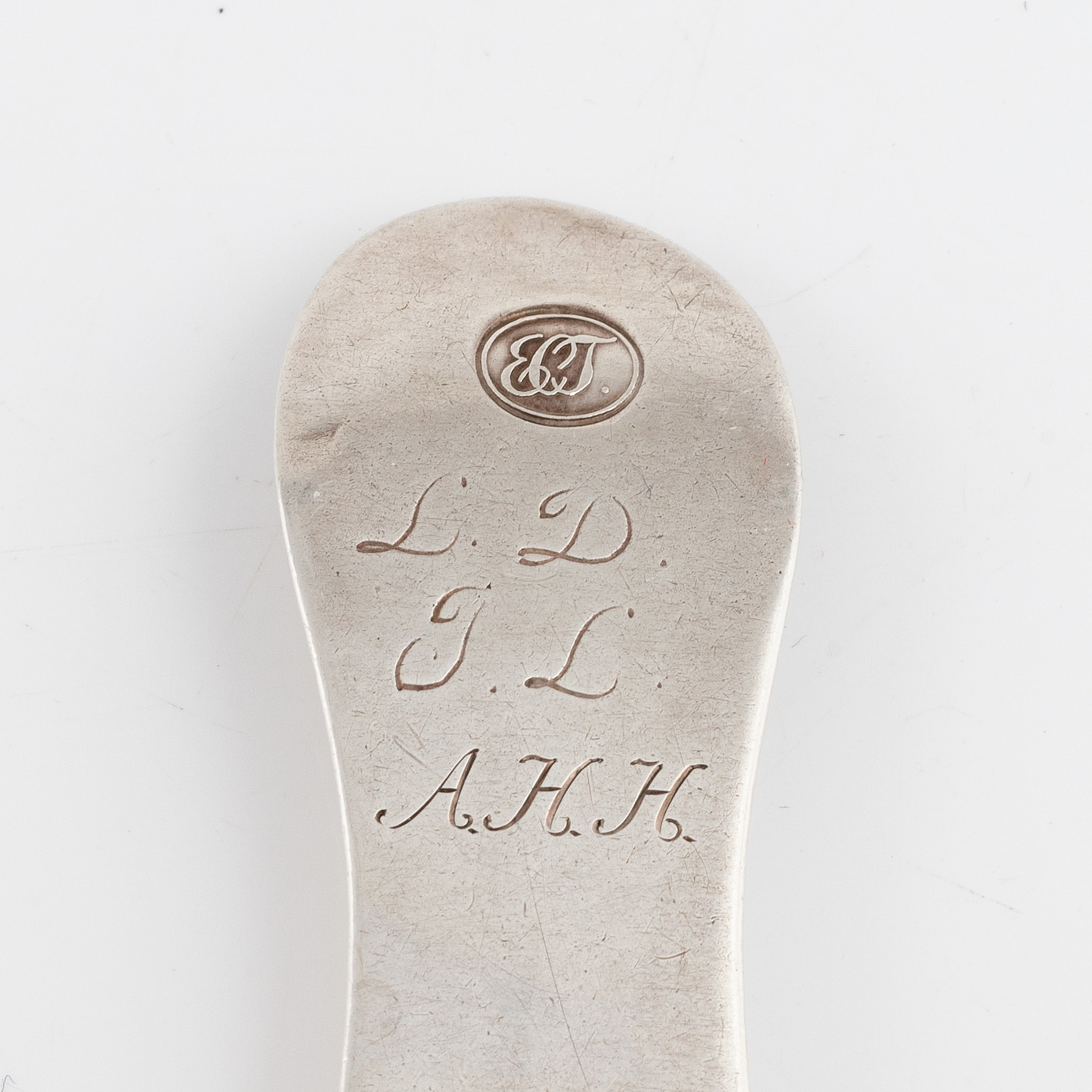 Skedar, 24 st, silver, bl a Jonas Berg, Stockholm 1777. - Bukowskis