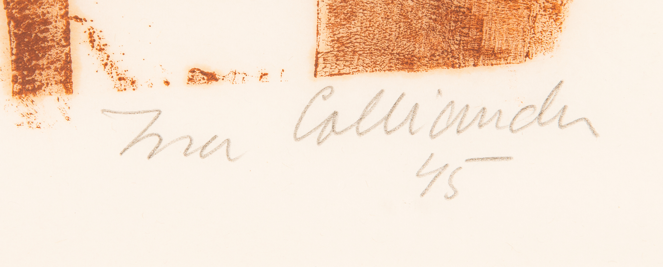 Ina Colliander, woodcut, signed and dated 45, marked t.p.l'A. - Bukowskis