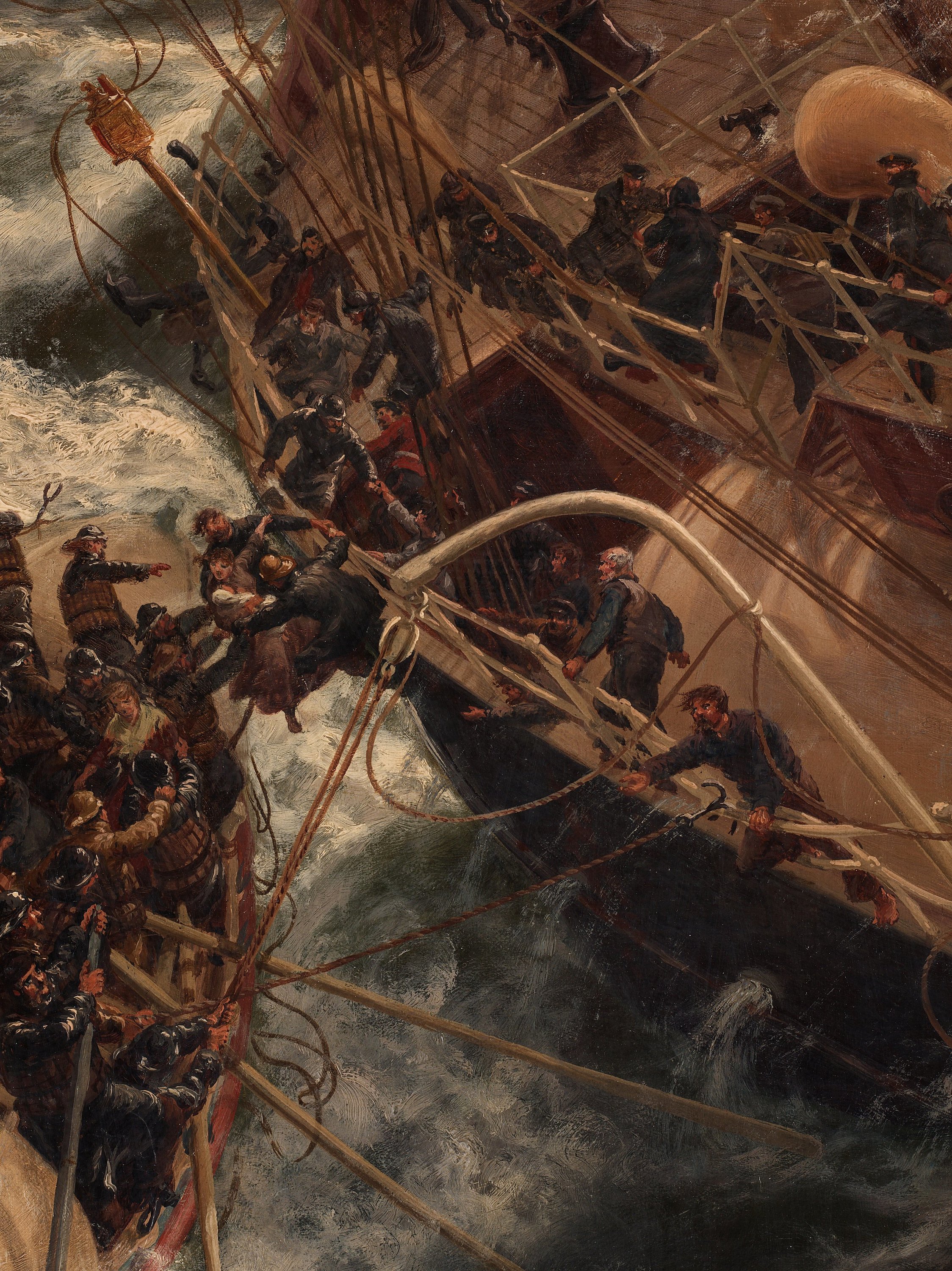 Thomas Rose Miles, Rescue at sea. - Bukowskis