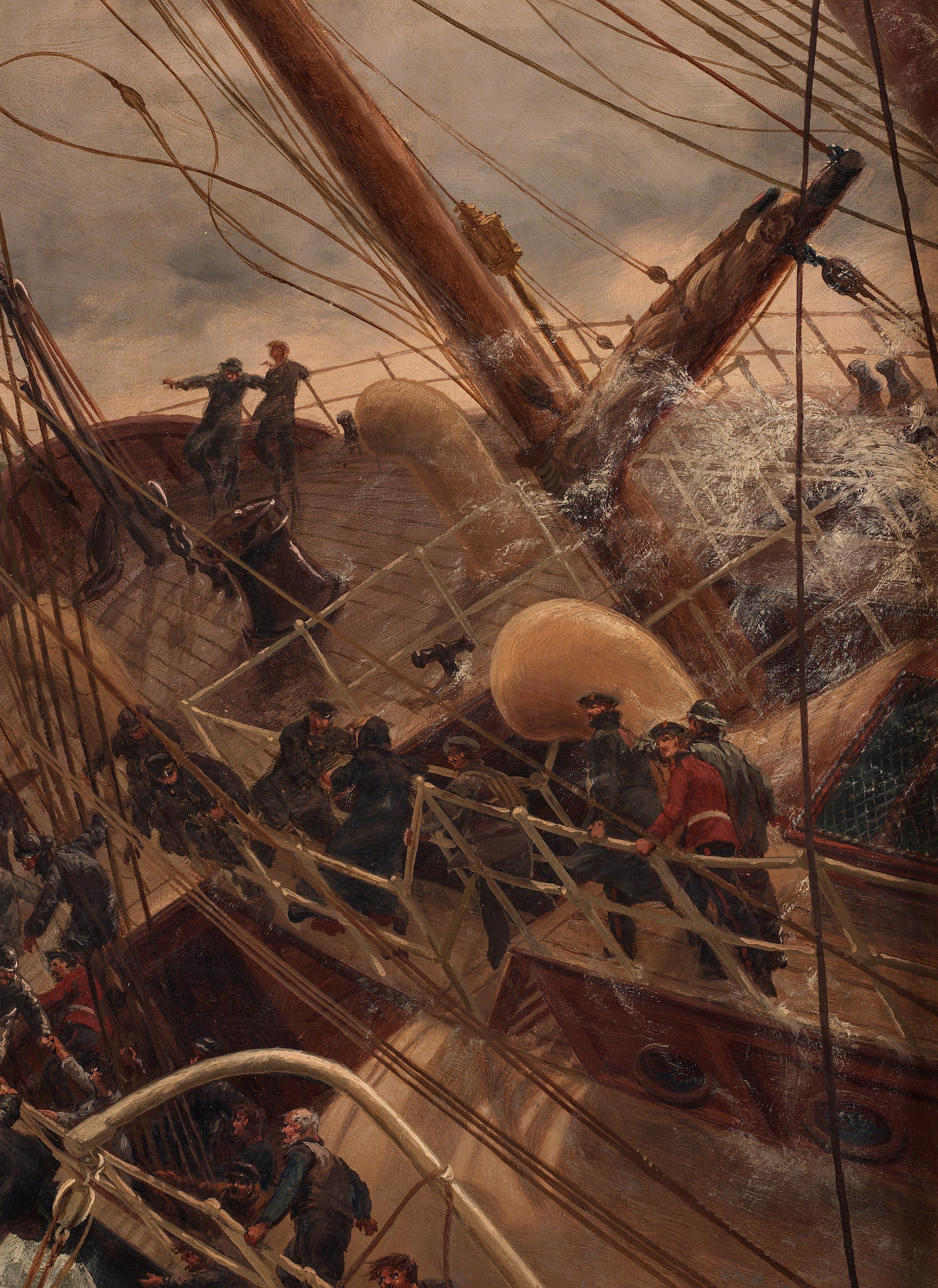 Thomas Rose Miles, Rescue at sea. - Bukowskis