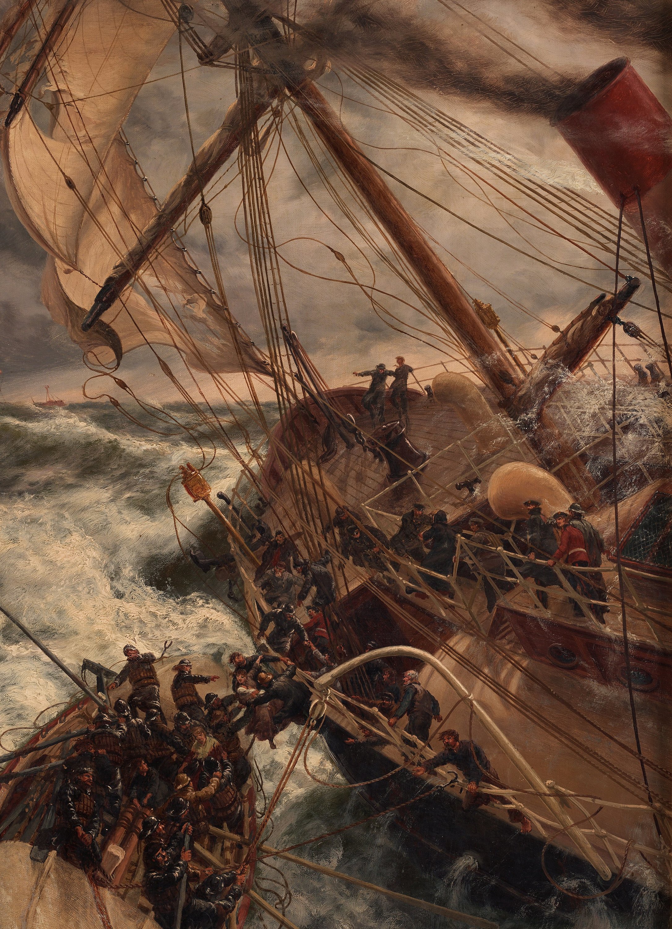 Thomas Rose Miles, Rescue at sea. - Bukowskis