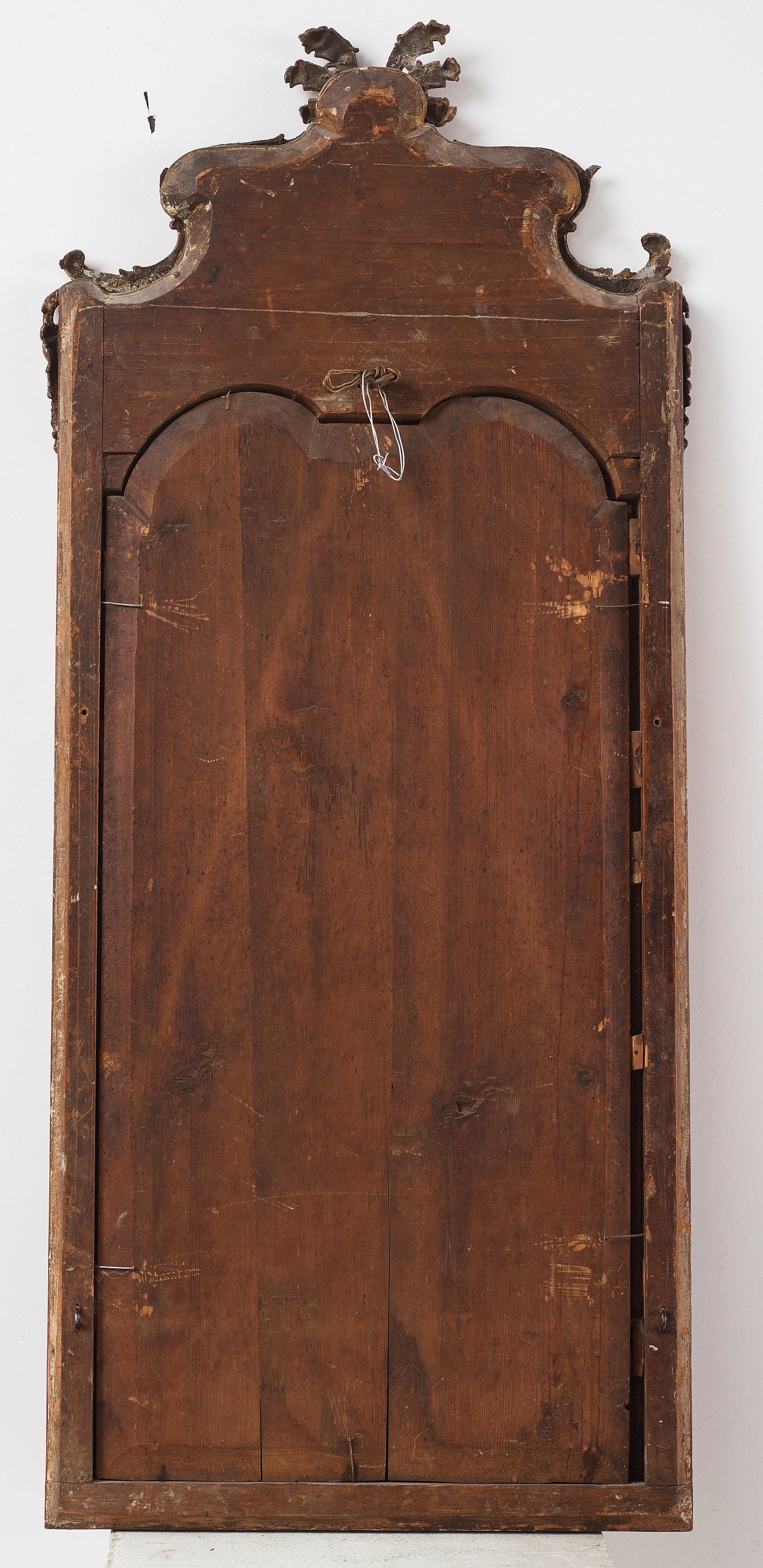 A Northern-European late baroque giltwood mirror, first part of the ...