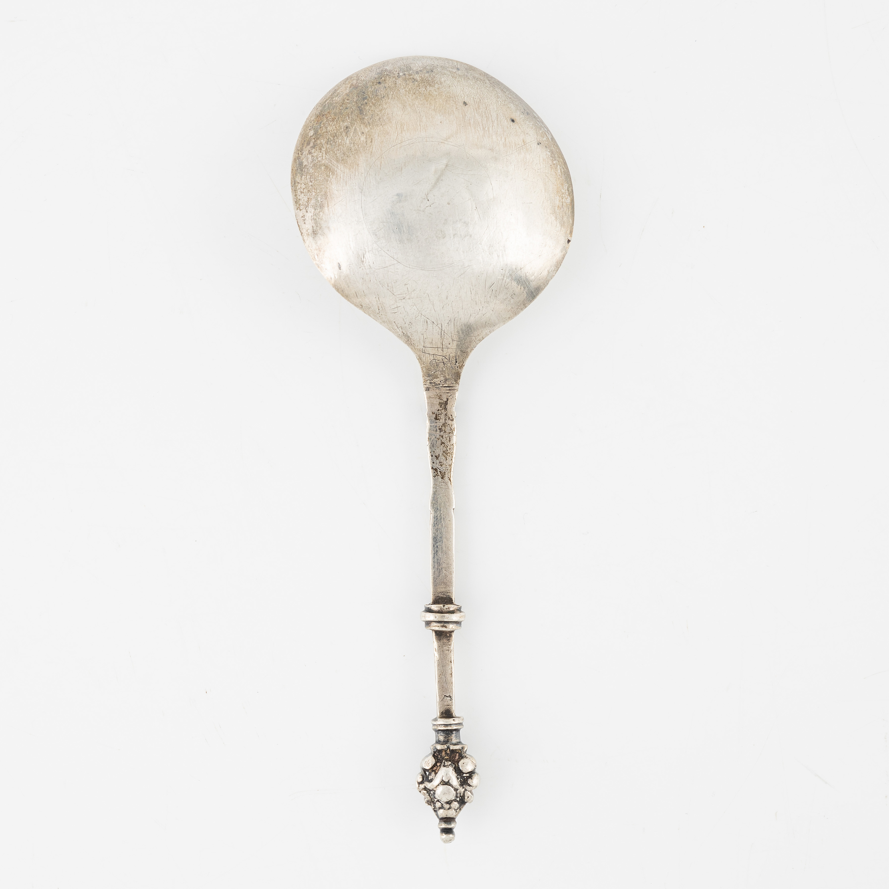 A probably Scandinavian 18th Century silver spoon, no makers mark ...