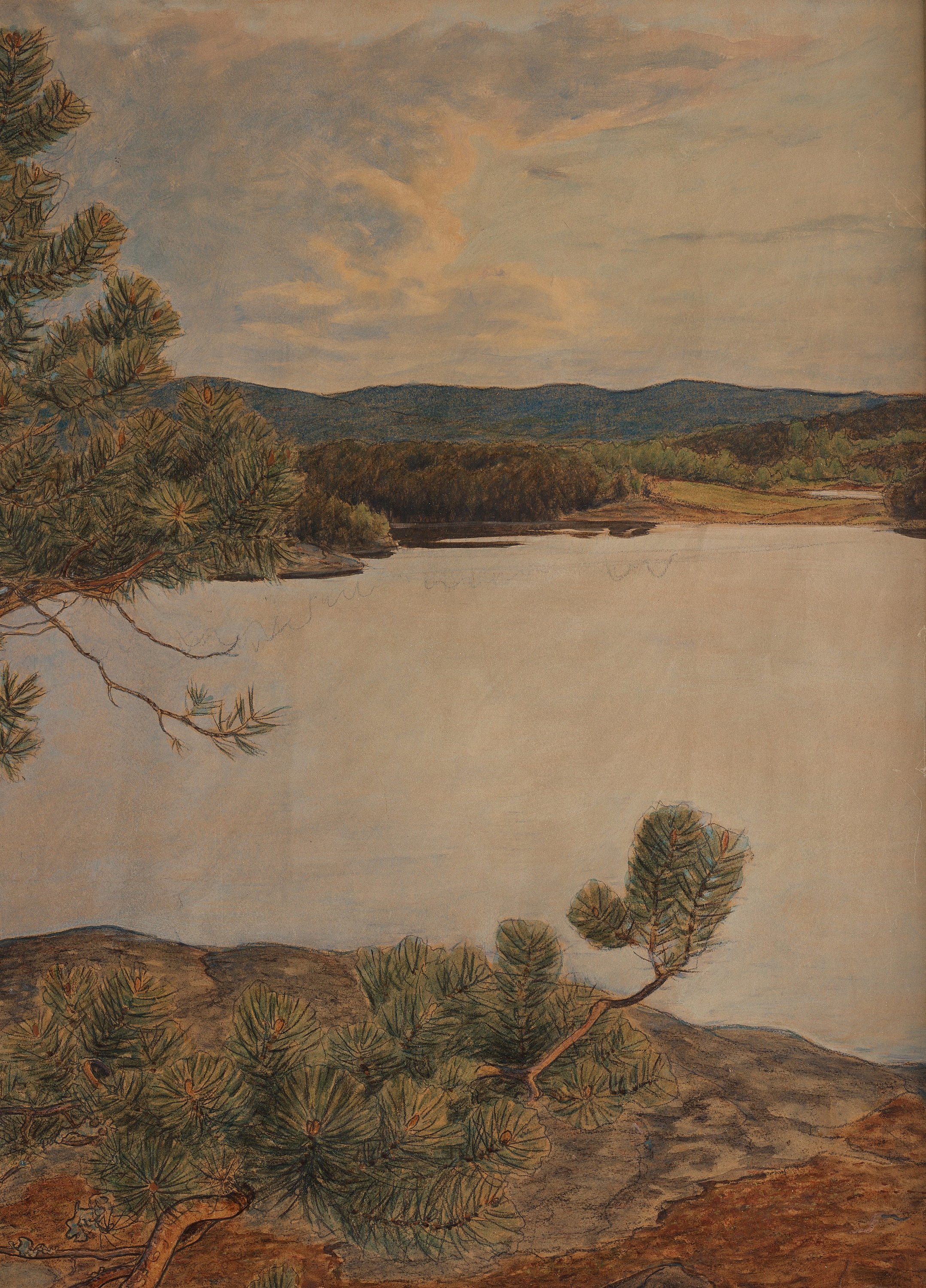 Gustaf Fjaestad, Landscape. - Bukowskis