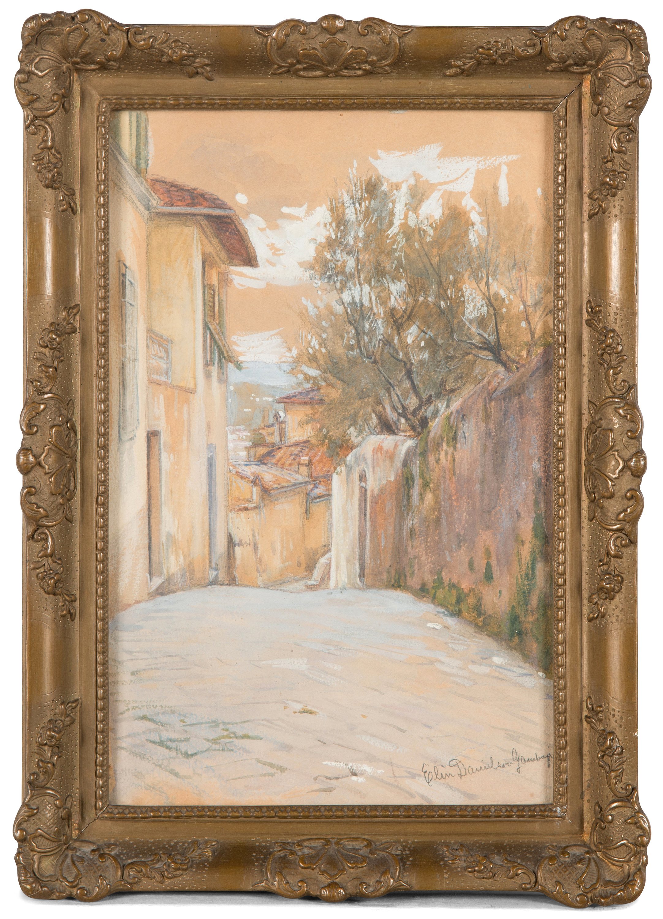 Elin Danielson-Gambogi, Street view from Italy. - Bukowskis