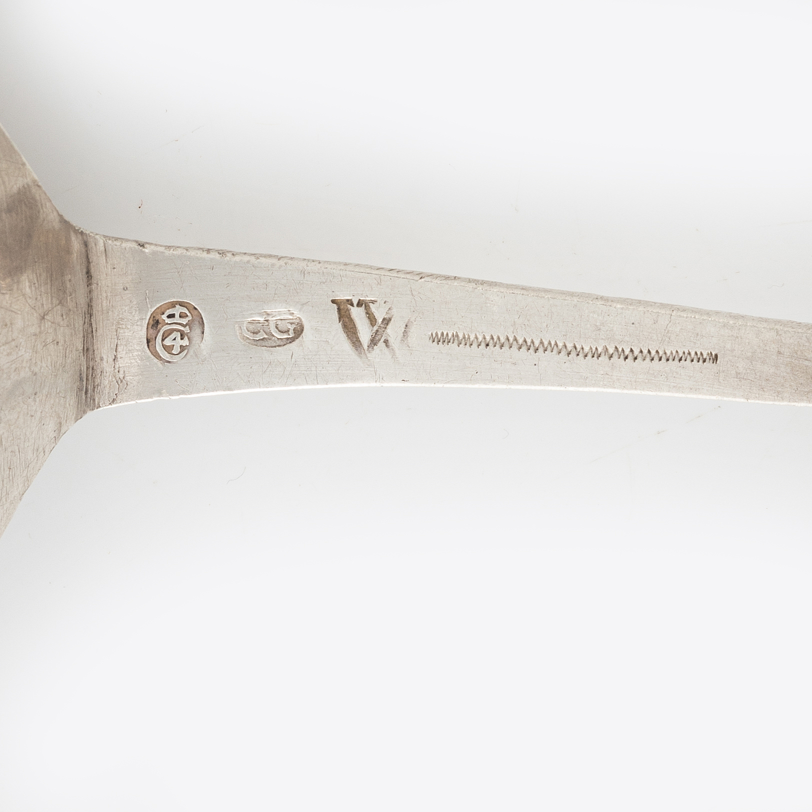 A Swedish Silver Vodka Spoon, mark of Conrad Gadd, Kristianstad 1734 ...