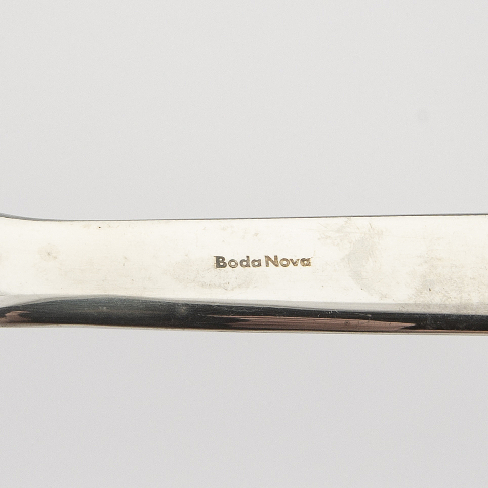 Signe Persson-Melin, a set of 93 pcs of Signum cutlery Boda Nova 1990s ...