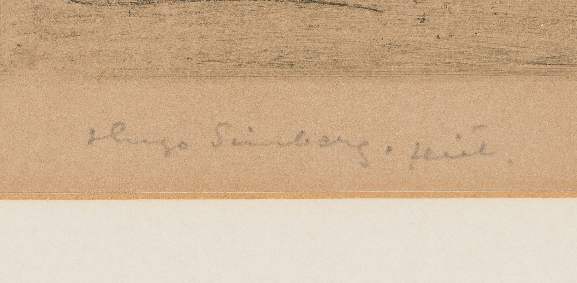 Hugo Simberg, line-etching and drypoint, signed fecit. - Bukowskis